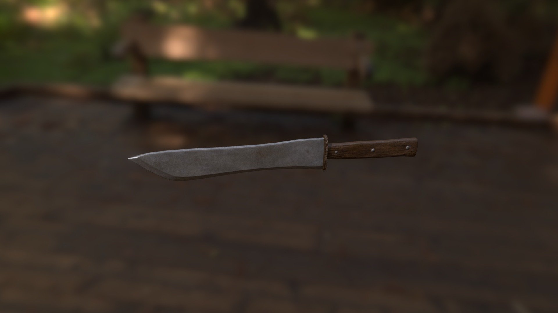 Knife One - 3D model by Roooobert [e1eb8bf] - Sketchfab