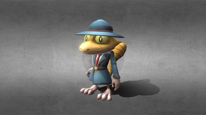 Game-character 3D models - Sketchfab