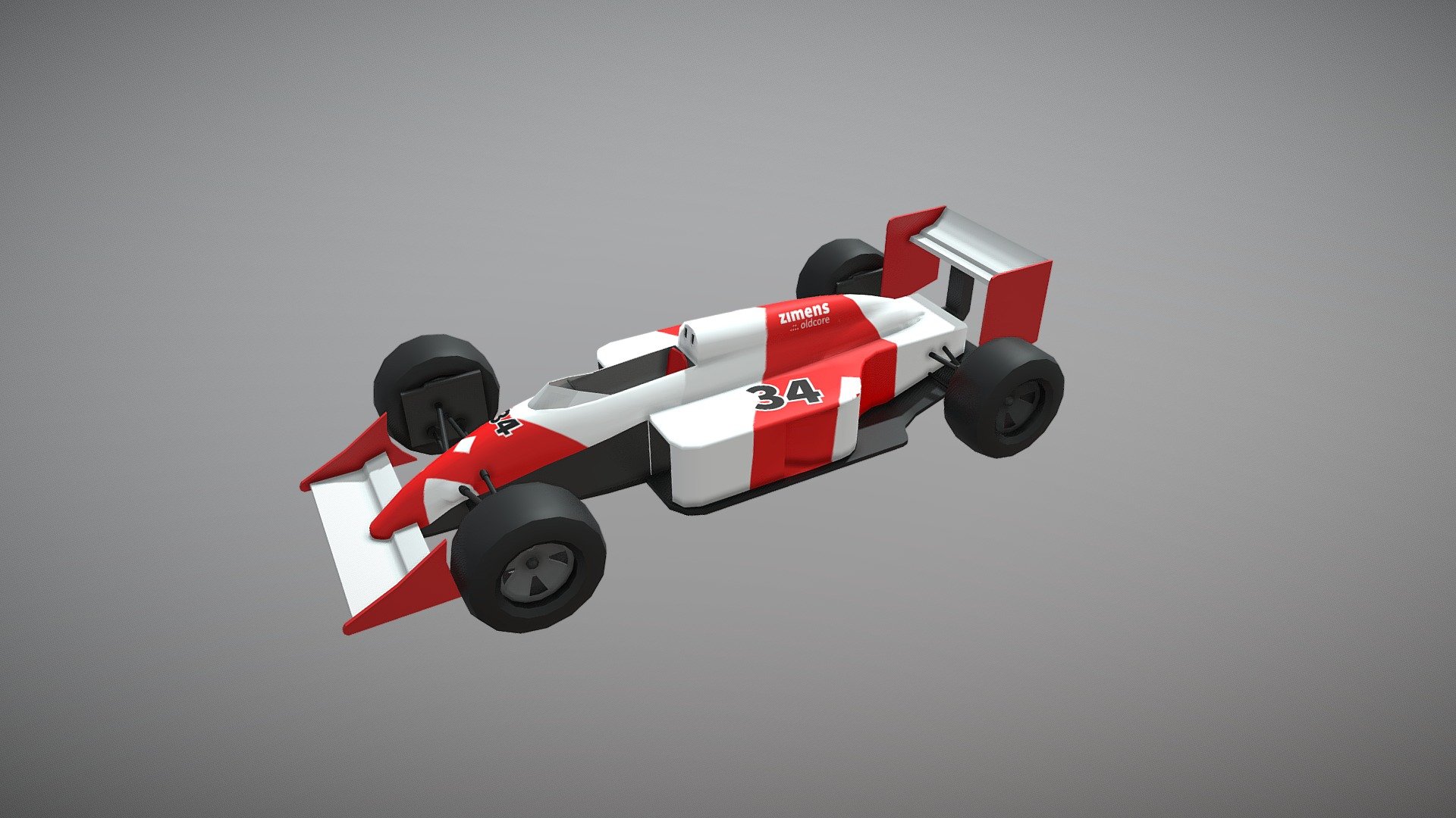 F1 Car - McLaren Porsche MP4 3 - 3D model by y.burak.a [e1ed865 ...
