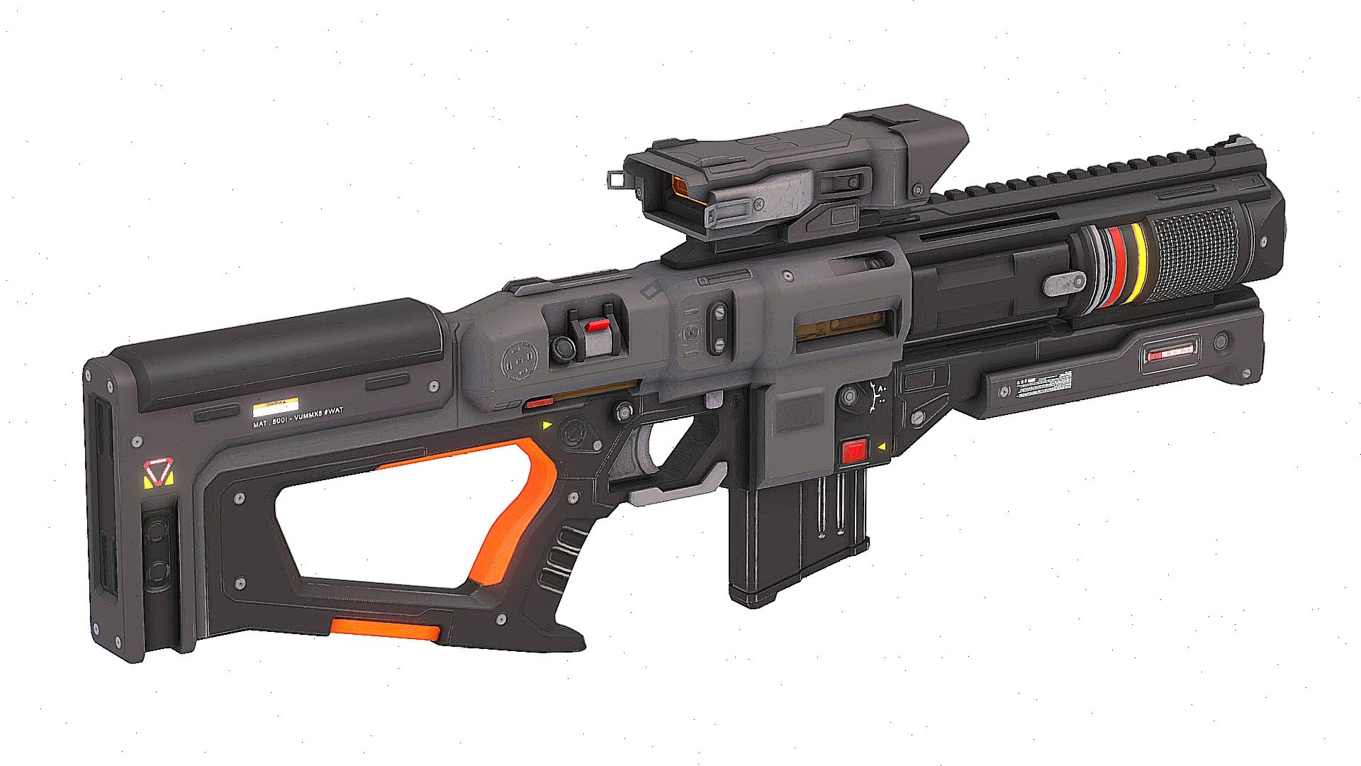 MG8 Shotgun - 3D model by momsboxtv [e1ee0d3] - Sketchfab