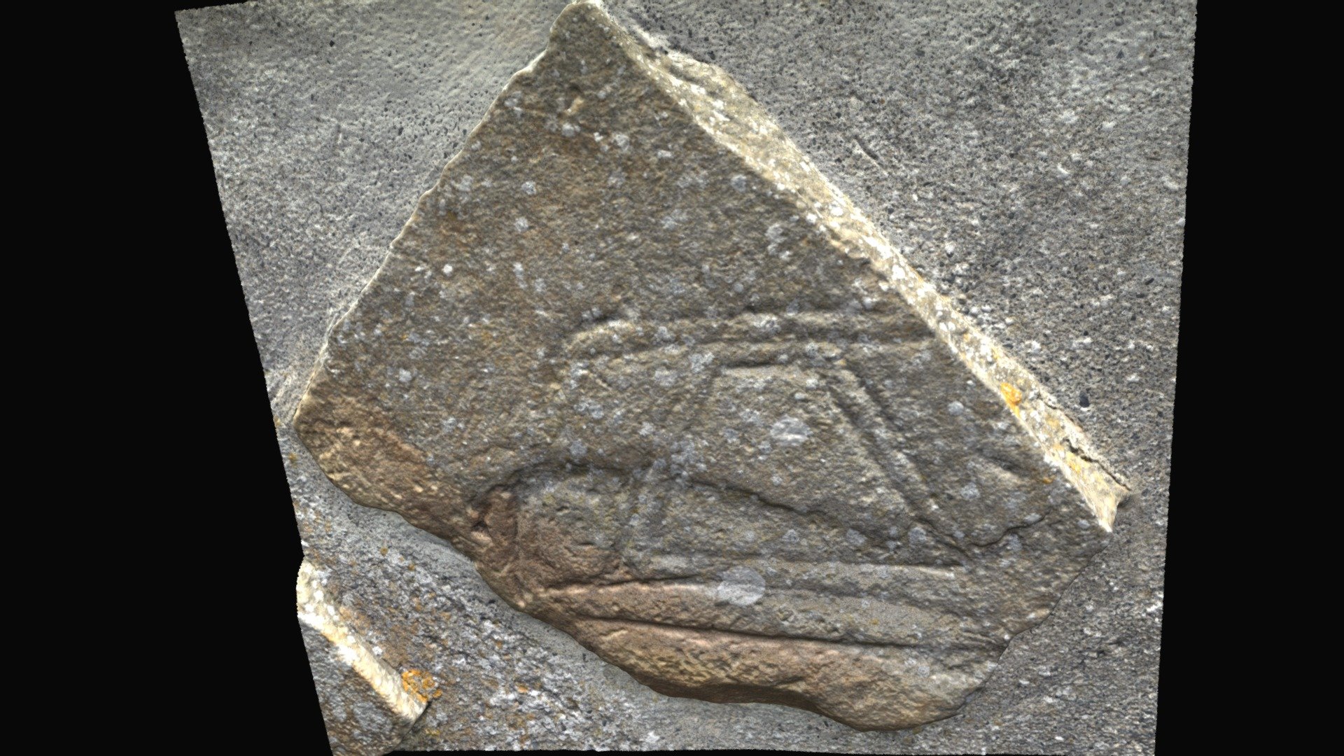 Gallen slab fragment F014-029033- - Download Free 3D model by Offaly ...