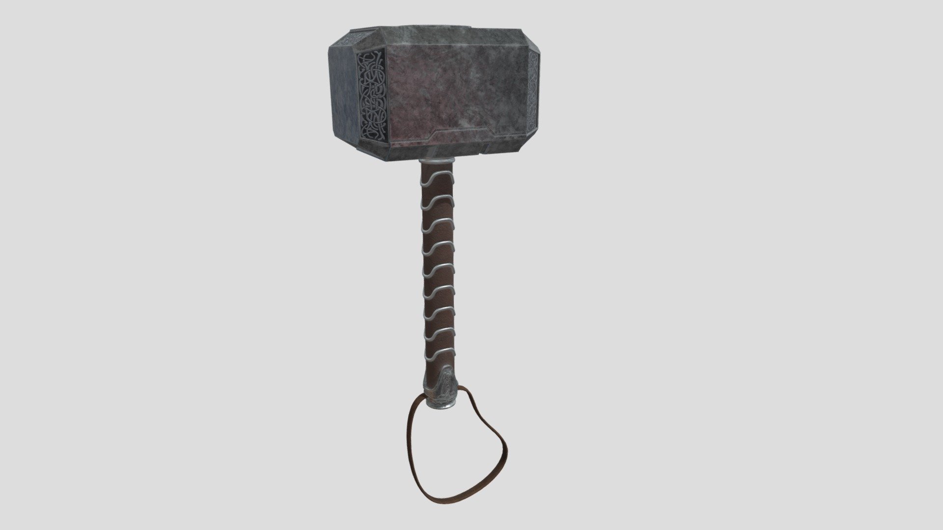 Marvel's Mjolnir - 3D model by zipous [e1effbc] - Sketchfab