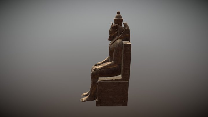 Egypt-statue 3D models - Sketchfab