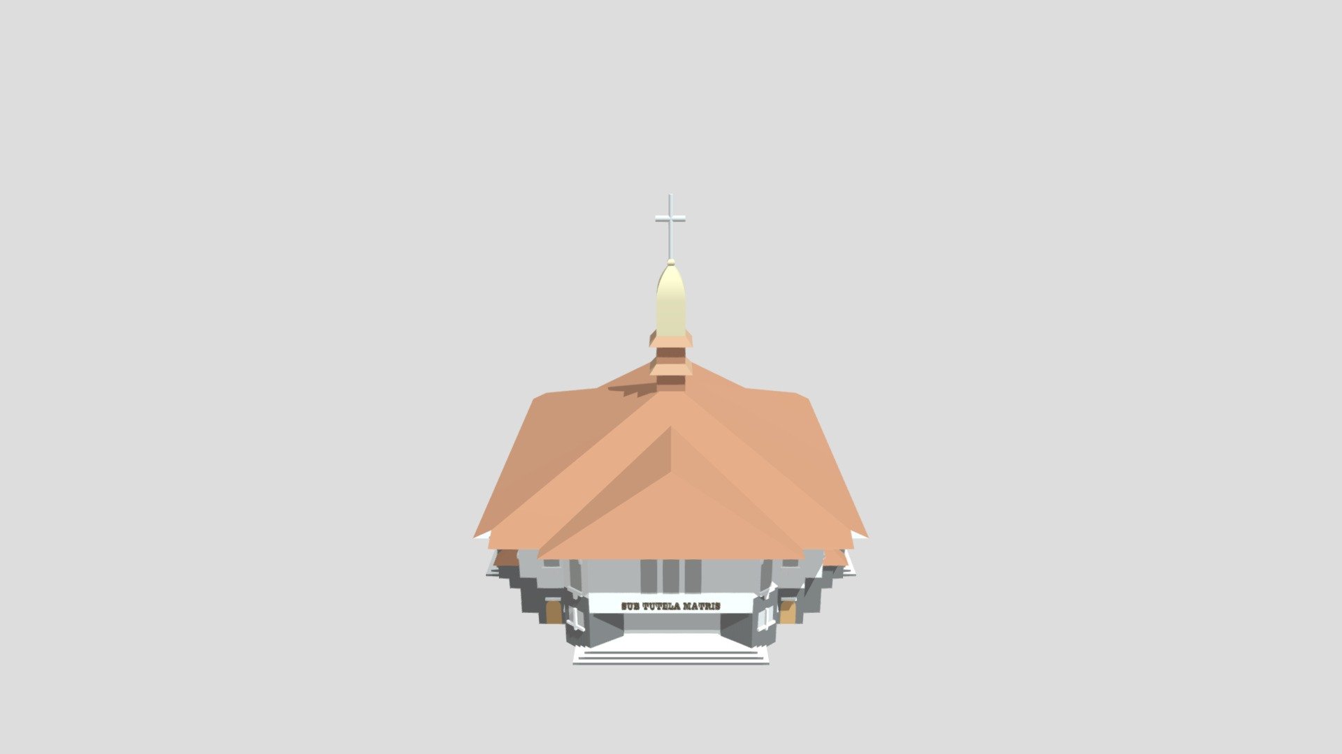 Gereja - Download Free 3D model by yunita.puspita1502 [e1f1b5a] - Sketchfab