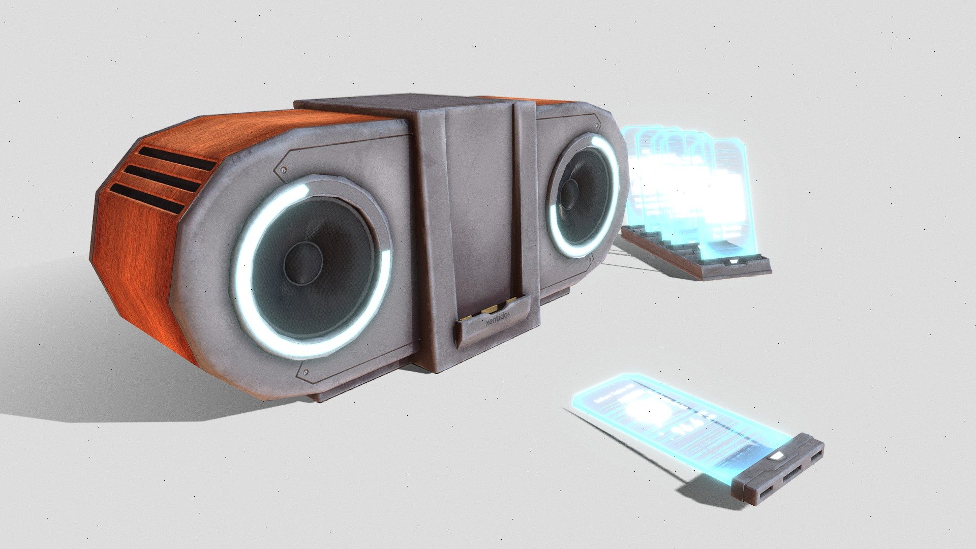 Cyberpunk Radio - Environment Piece - 3D model by evelezsalazar98 ...