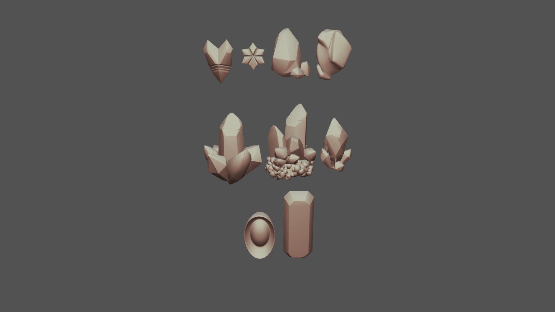 Crystal- Ore Teir 3 - 3D model by Eesiree [e1f4e34] - Sketchfab