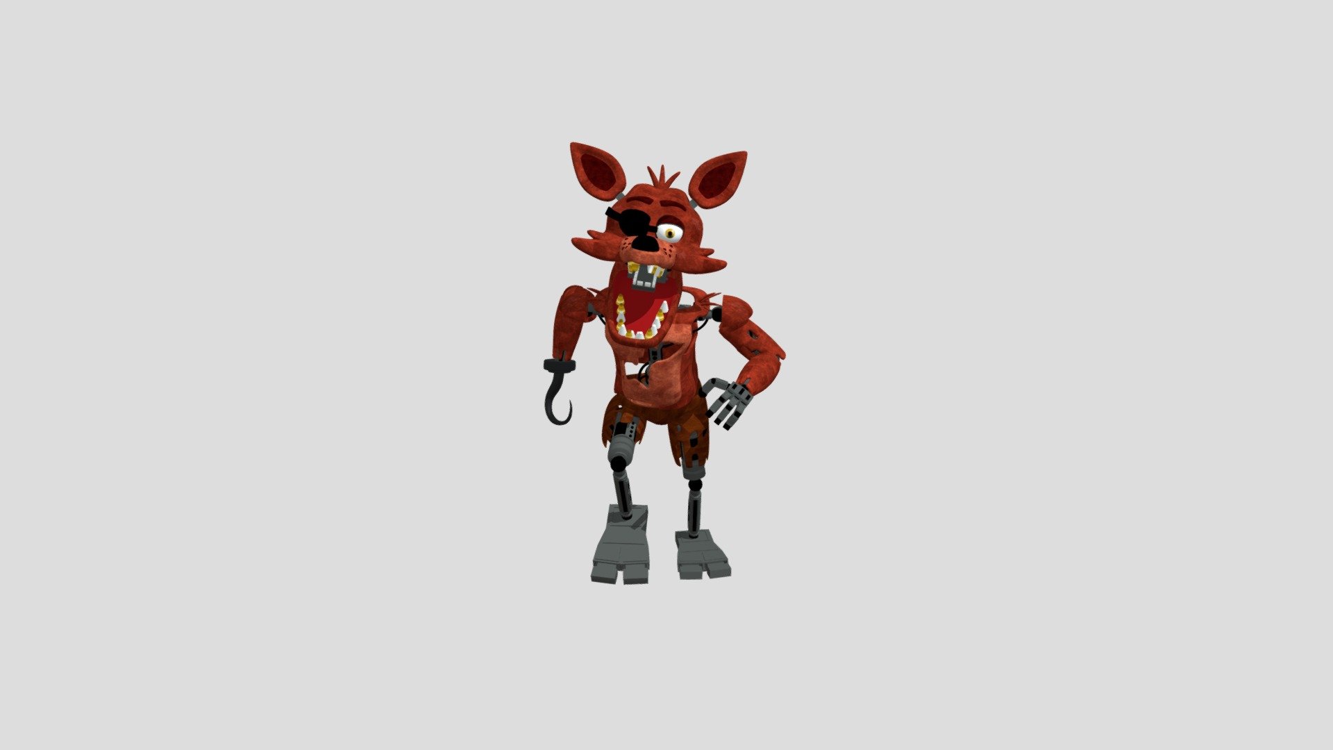 3D Foxy FNAFSFM1 - Download Free 3D model by kamdezbroz [e1f5a4a ...