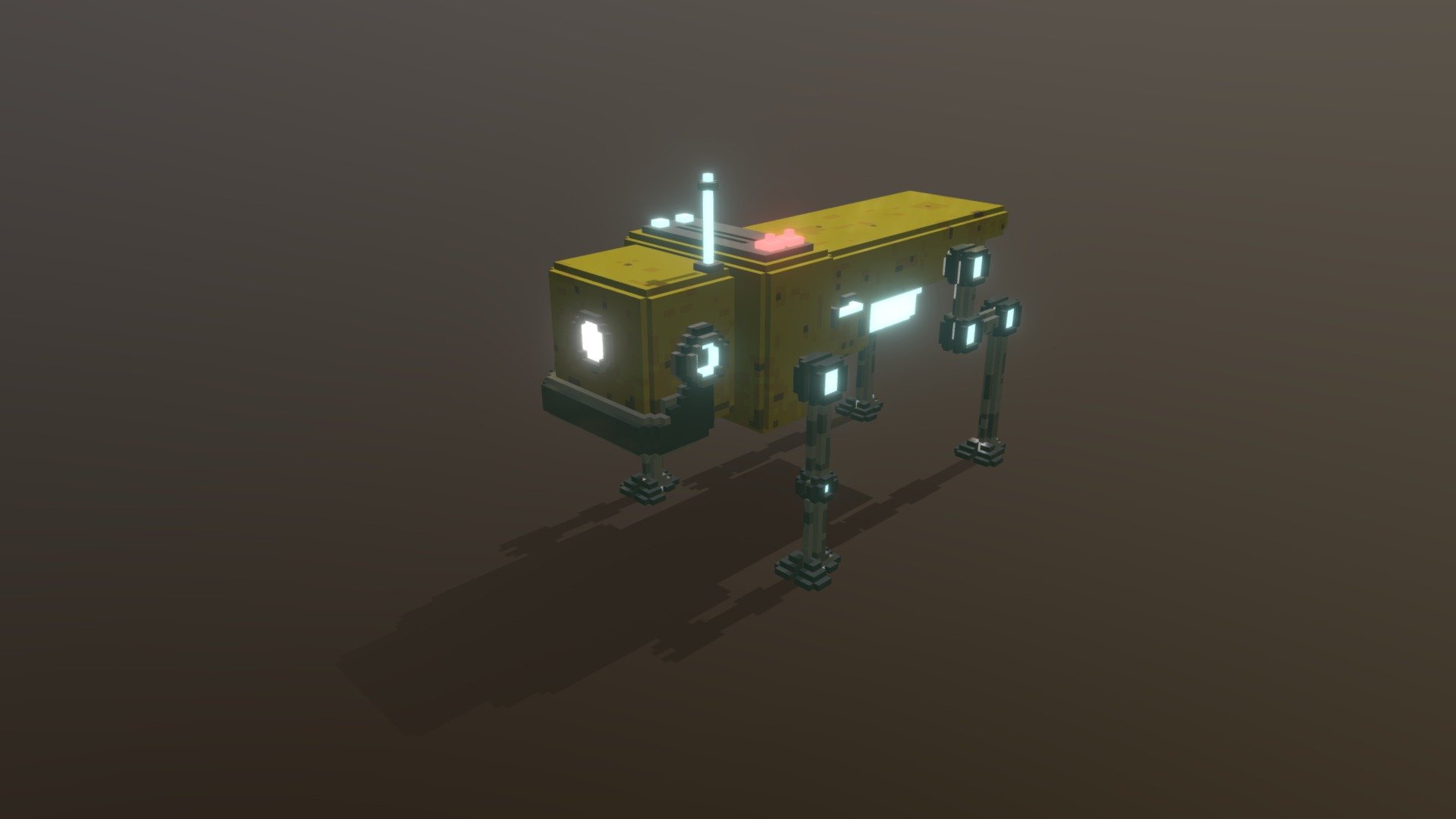 voxel robot - Download Free 3D model by Na_ww_af59 [e1f9239] - Sketchfab