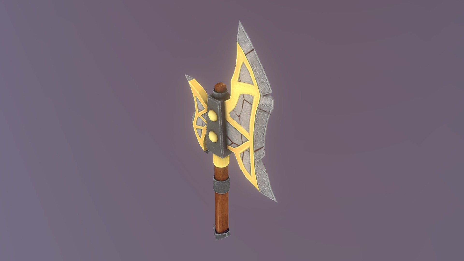 Stylized Axe - 3D model by BakedMakerMate [e1faf6e] - Sketchfab