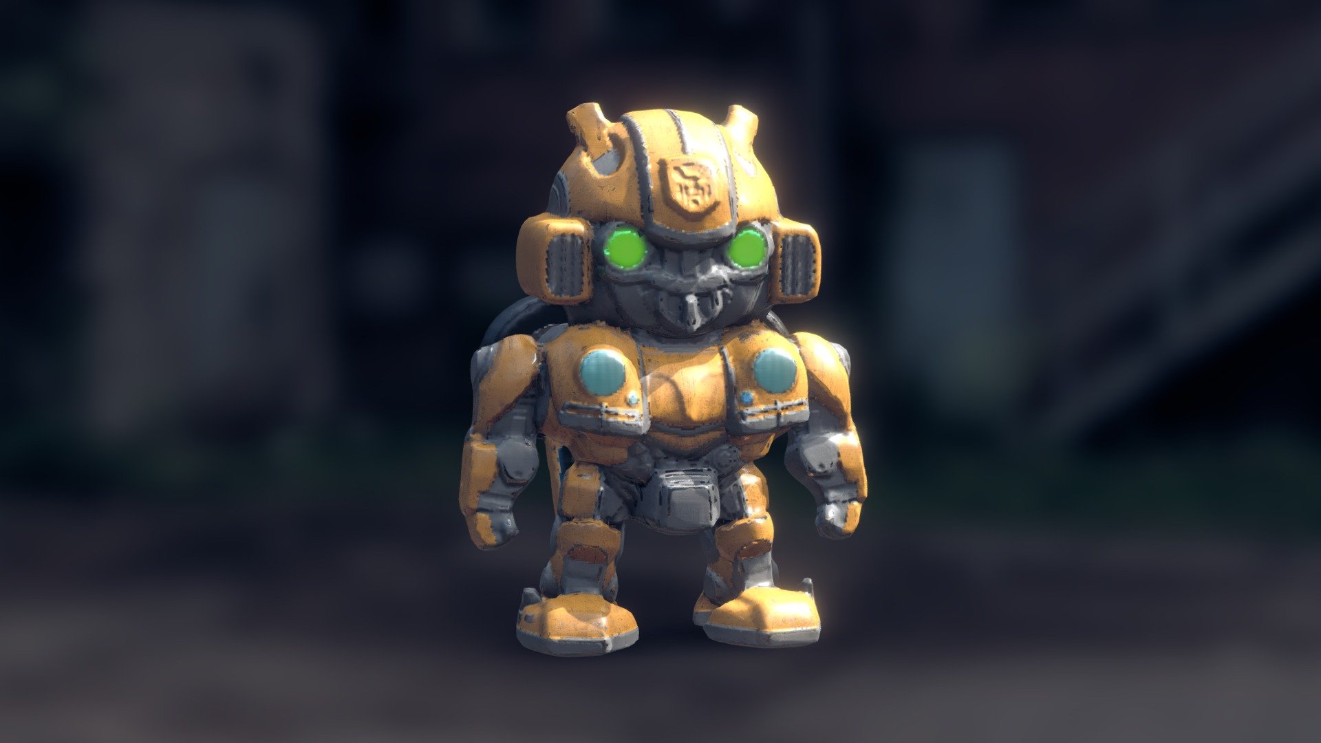 Bumblebee - 3D model by dakenga [e1fc553] - Sketchfab