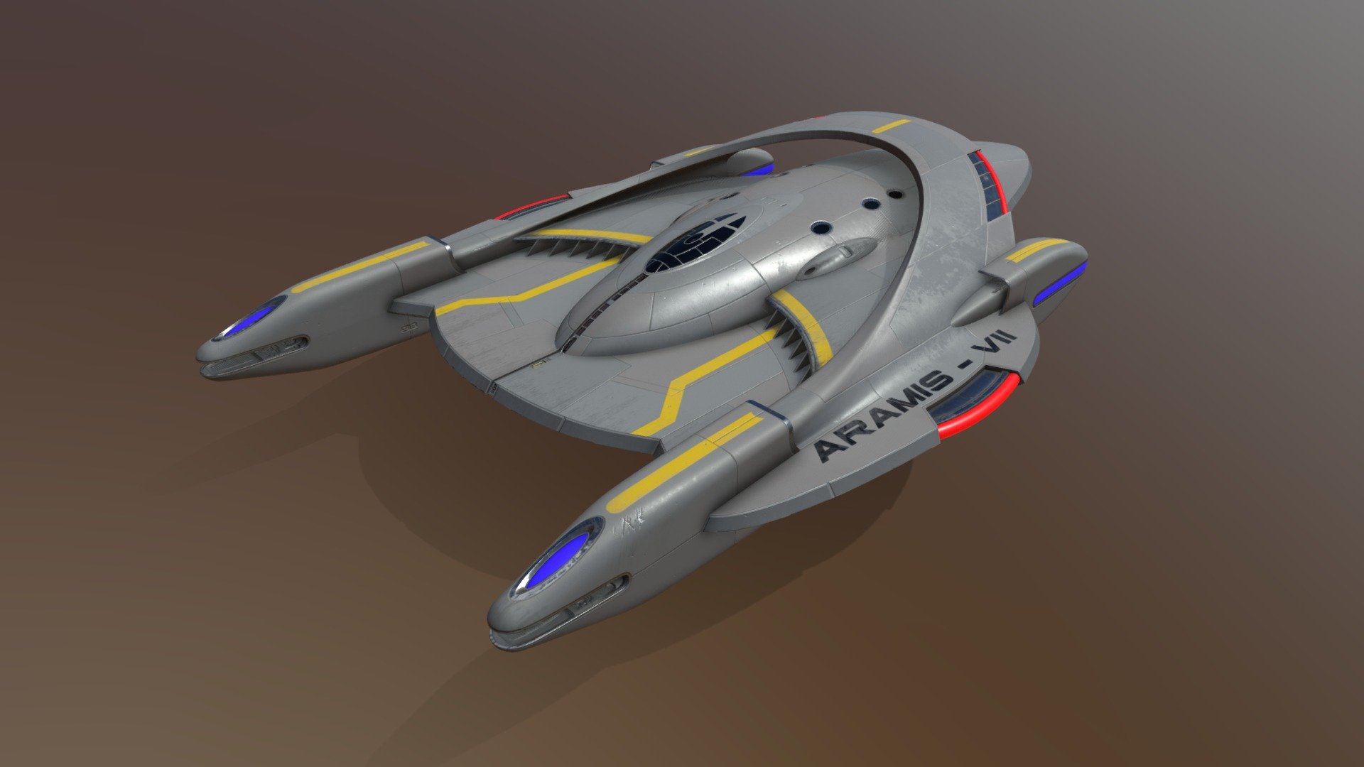 Aramis VII test - 3D model by Gibbage [e1fd307] - Sketchfab