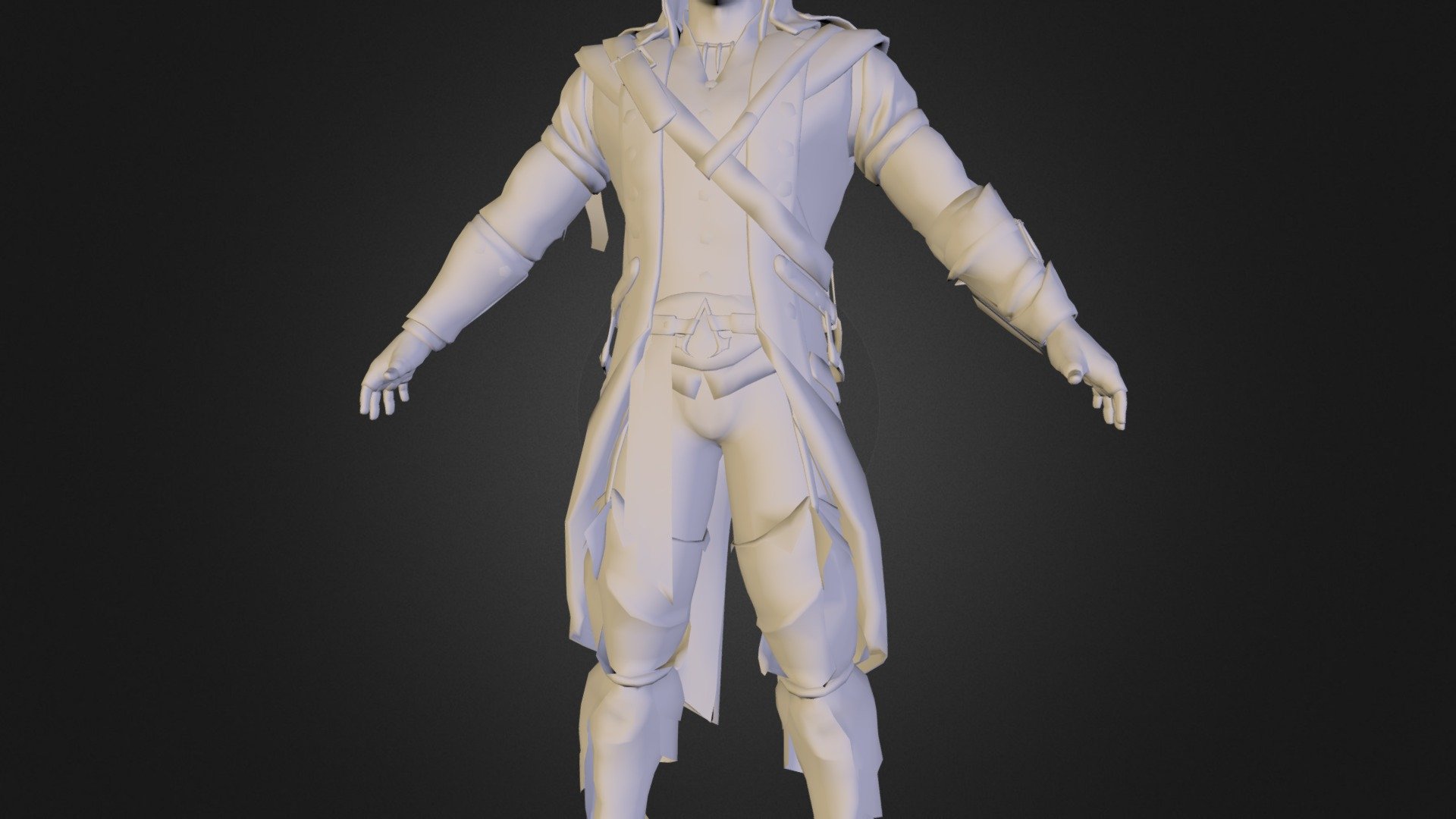 Connor_Kenway.obj - 3D model by bonbonez [e1kp2GQ] - Sketchfab
