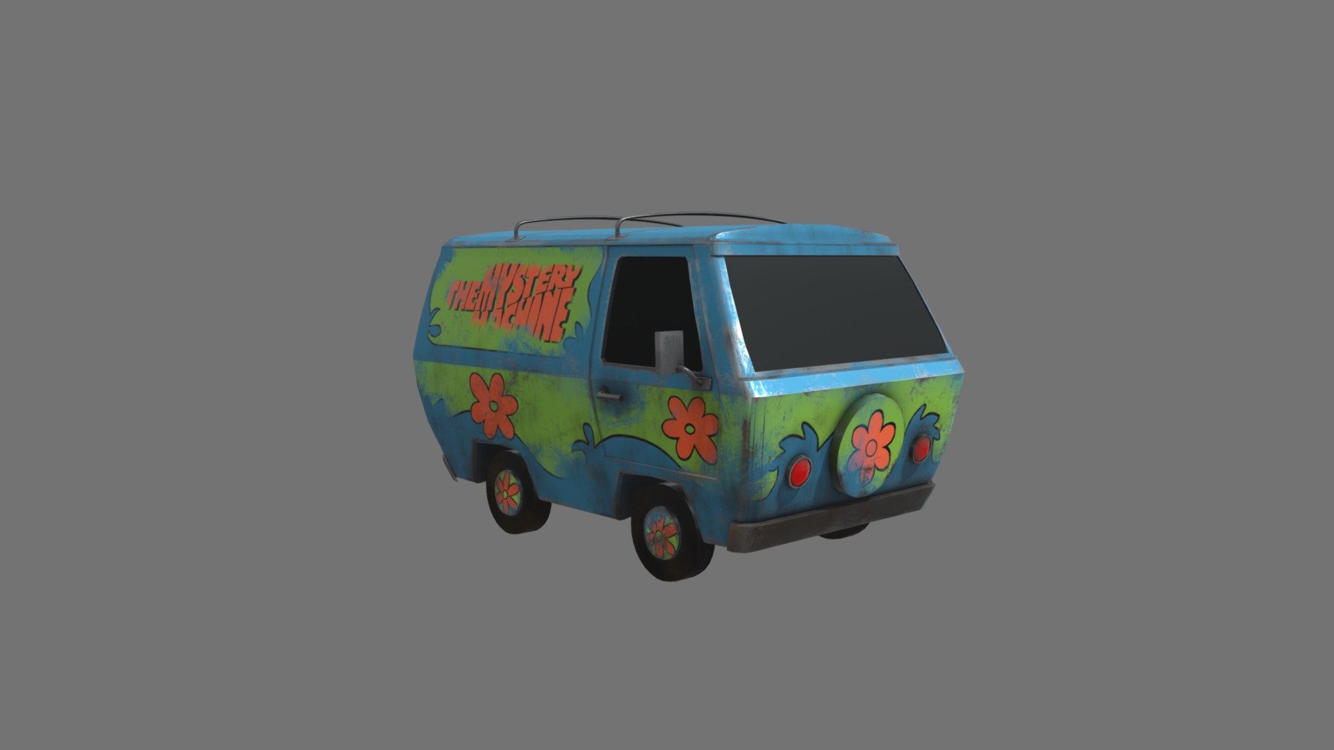 Scooby-Doo Mistery Machine - 3D model by Carlos Olivares ...