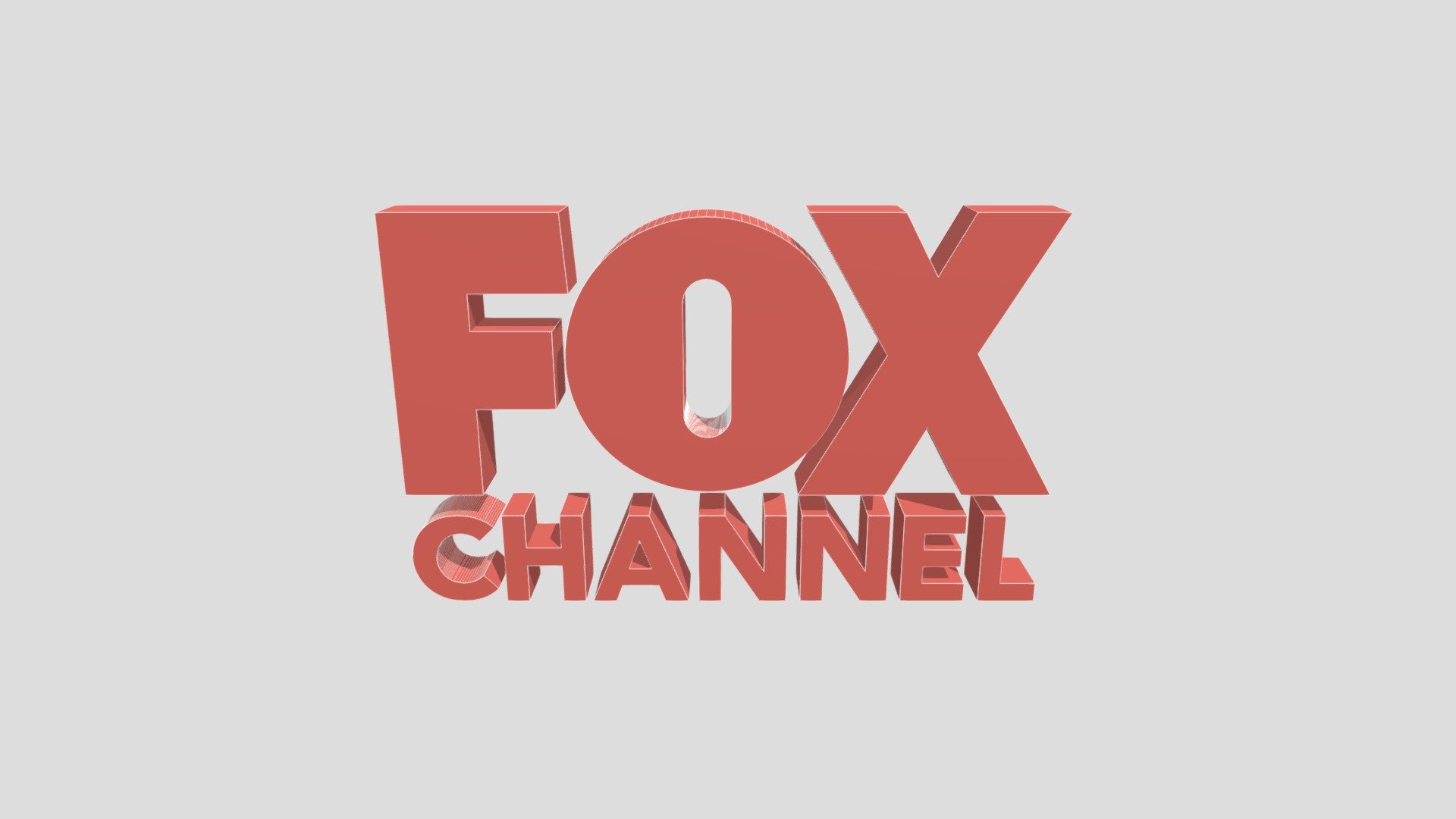 fox channel Logo (2018-2021) - Download Free 3D model by Eww ...