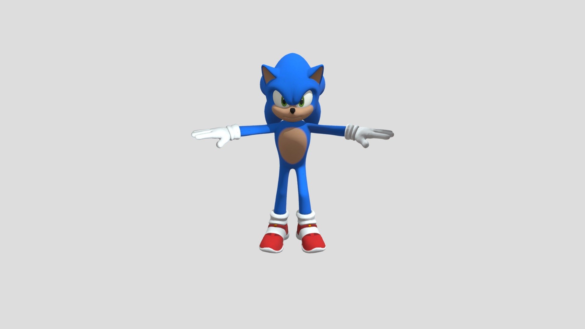 Sonic Movie Rig V2 - Download Free 3D model by Guilherme Navarro ...