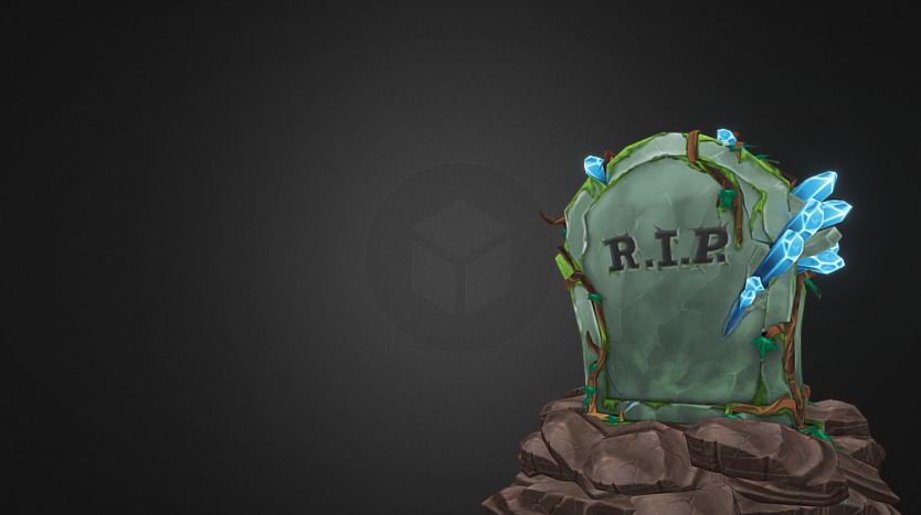BattleSouls Gravestone - 3D model by markskovrup [e2039f8] - Sketchfab