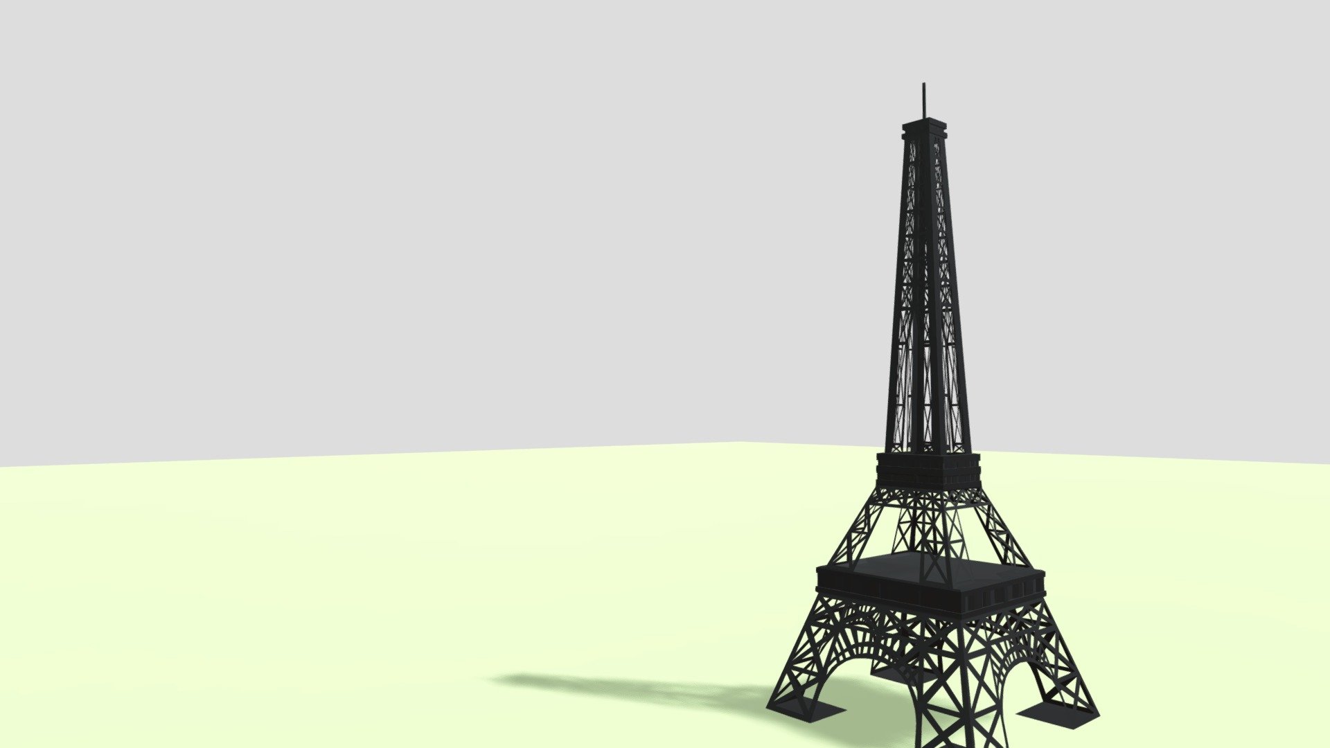 Eiffel Tower - Download Free 3D model by Trounoir_D [e204295] - Sketchfab