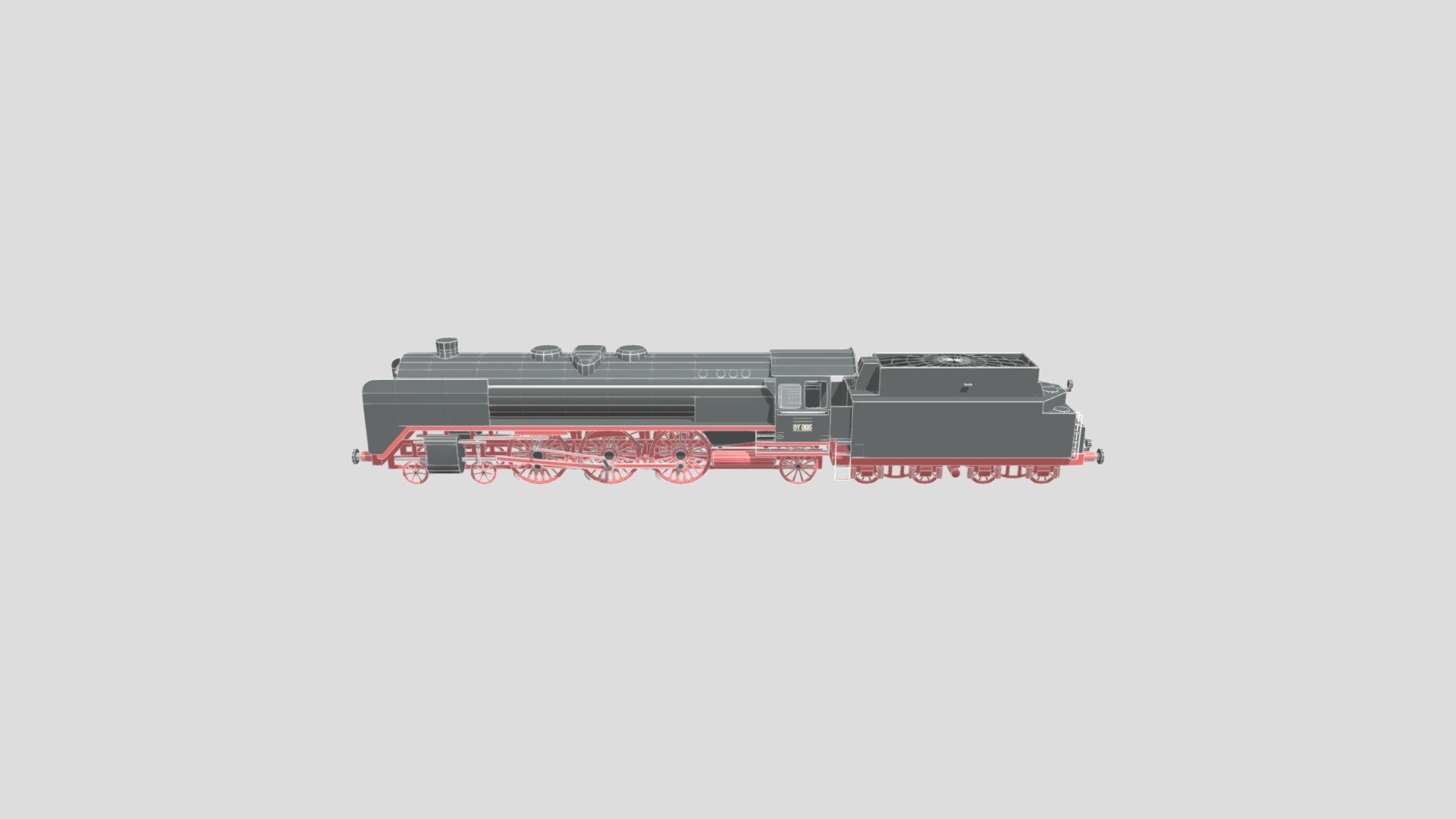 old train - Download Free 3D model by mudroljub [e204b76] - Sketchfab
