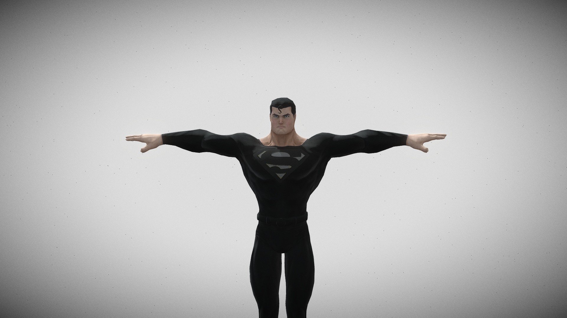 Superman Black - Download Free 3D model by shreyhaldkar0 [e2054e4 ...