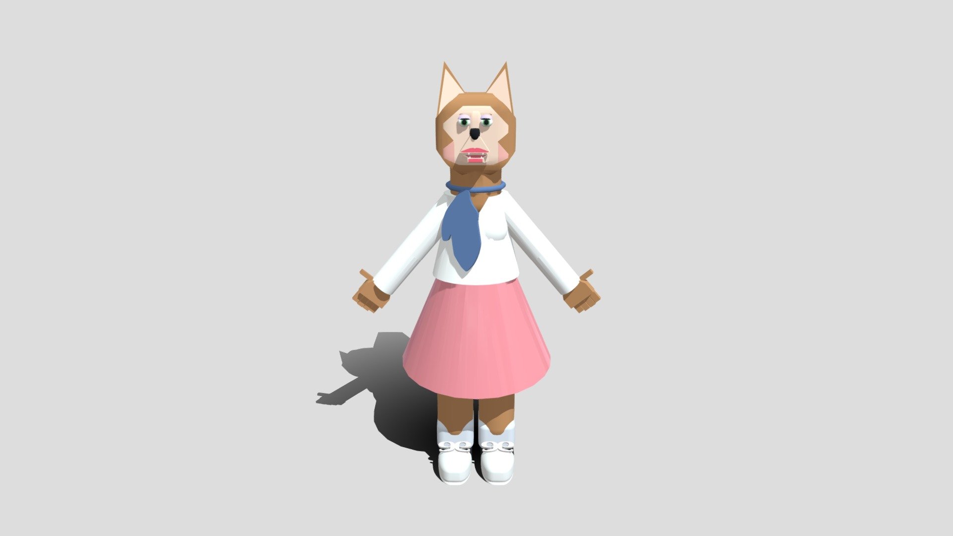 Queenie (WP5) Red Dress Version - Download Free 3D model by GemmyIsGood ...