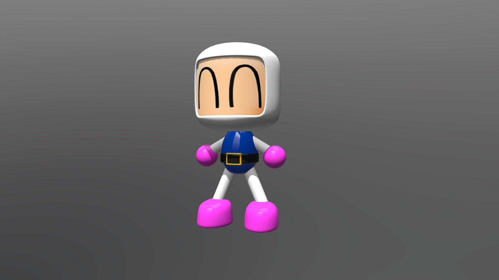 bomberman - 3D model by Verdant (@verdant.stu) [e20804a] - Sketchfab