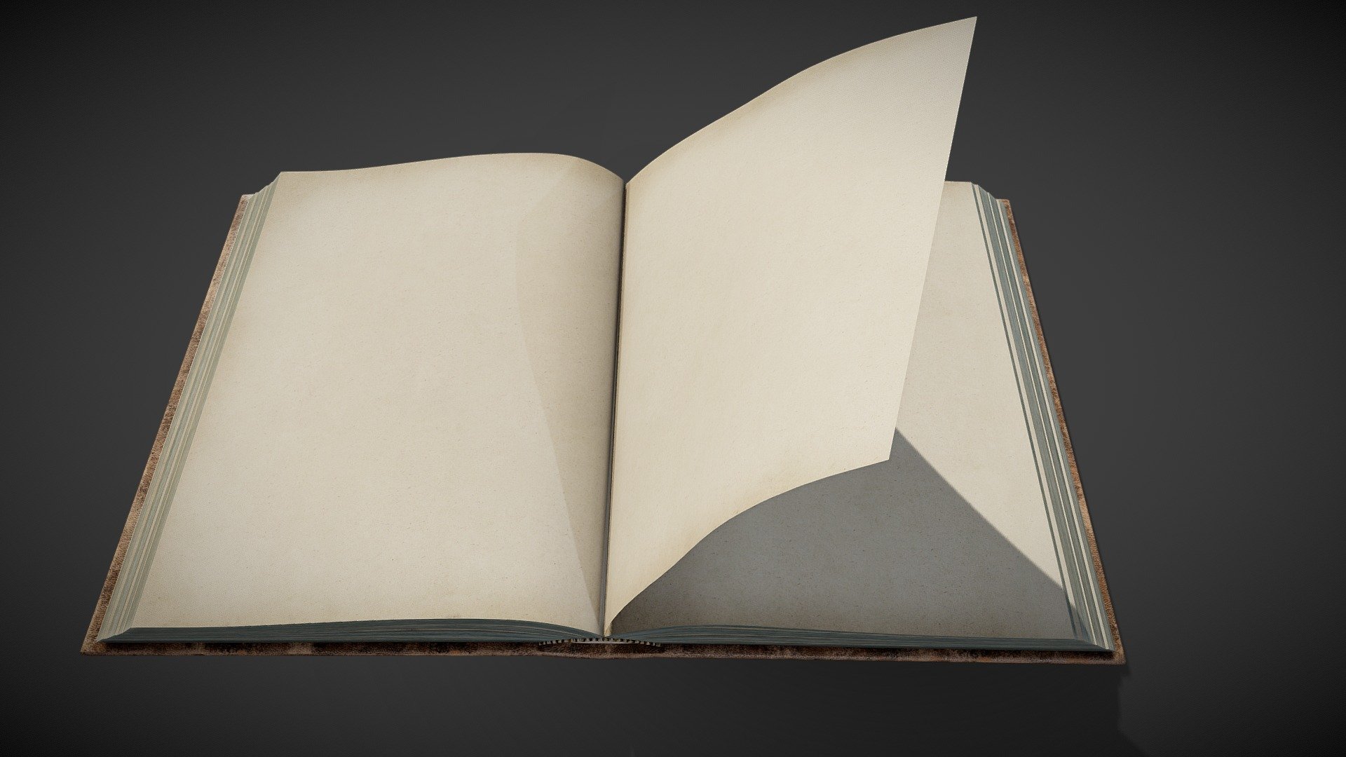 Old Book - 3D model by cyberhirsch [e208e87] - Sketchfab