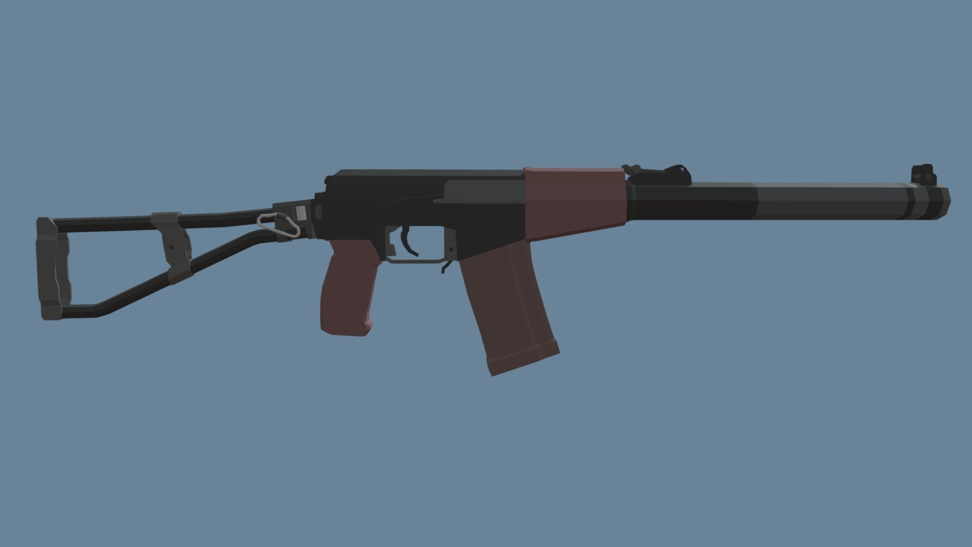 AS Val (Low-Poly) - Download Free 3D model by GoldbergR [e20a2ec ...