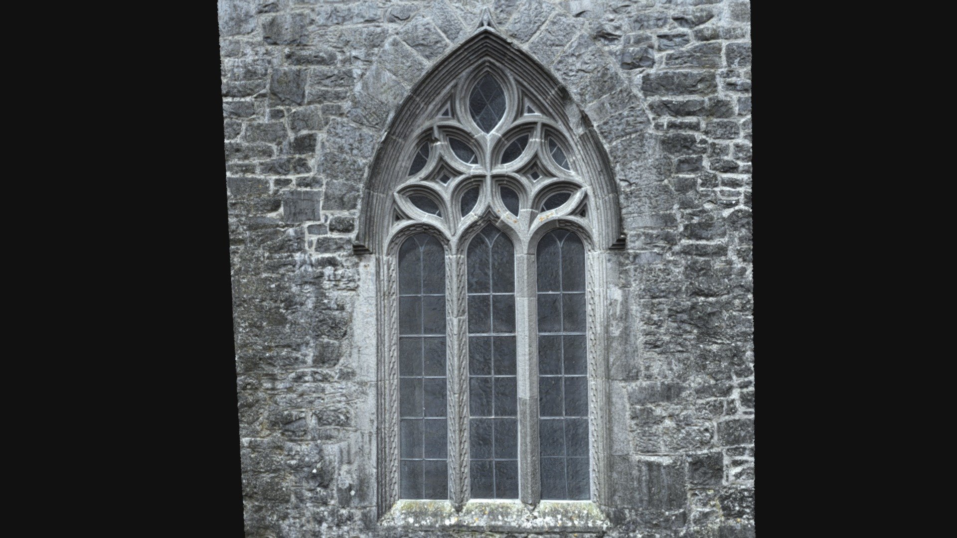 Holycross Abbey North Aisle North Window - Download Free 3D model by ...