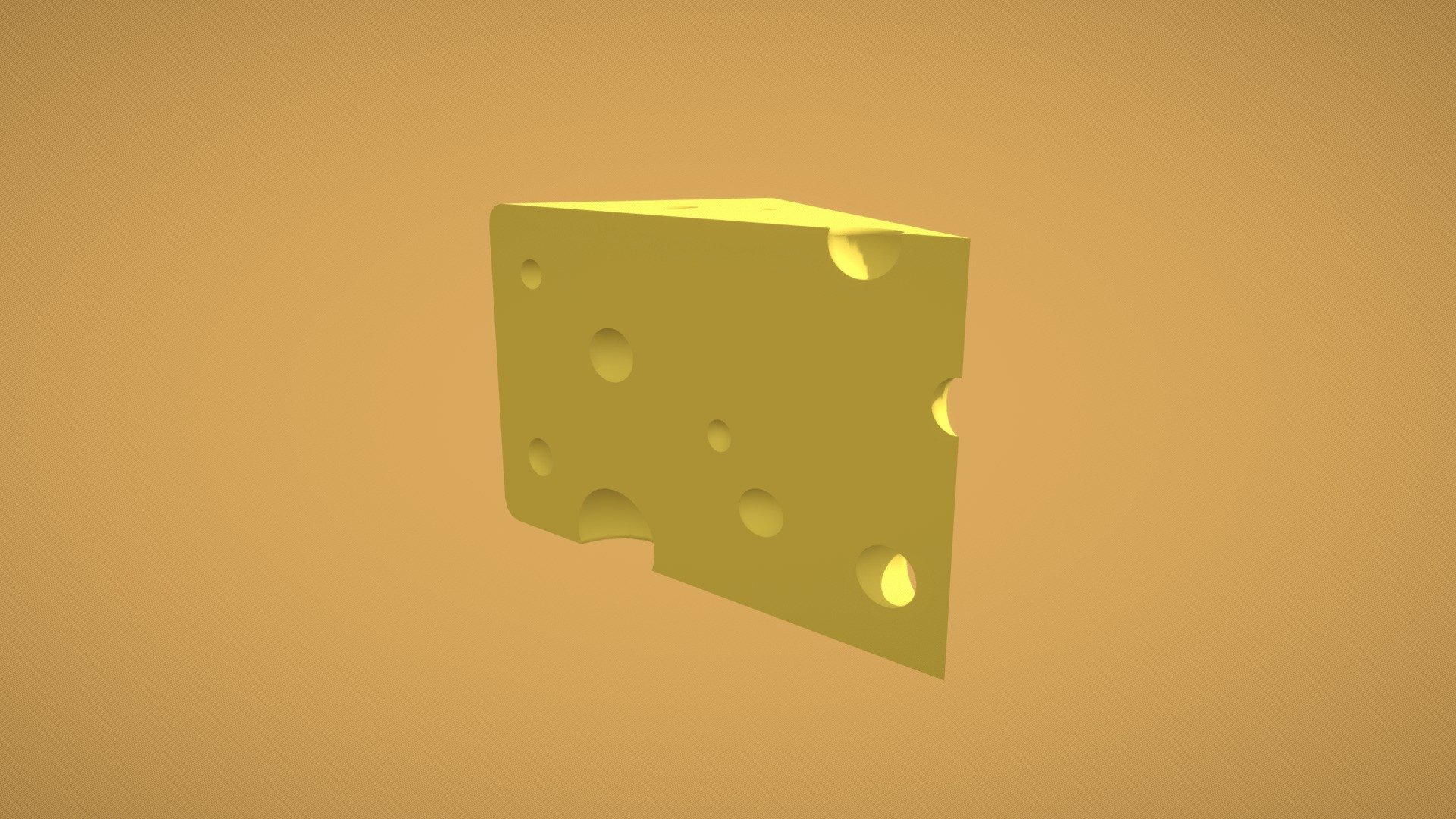 Cheese - 3D model by cedricmenard [e20a5e2] - Sketchfab