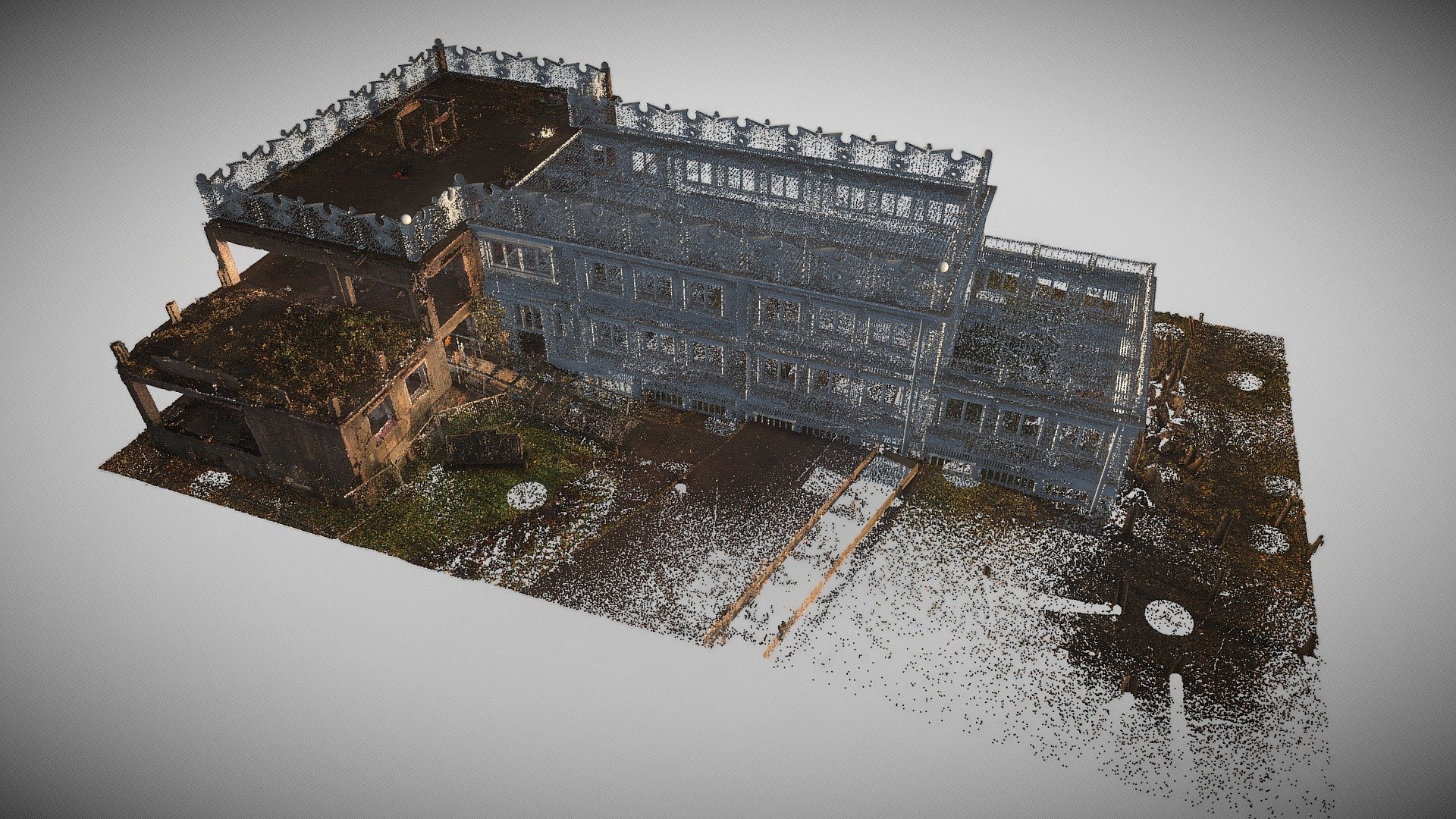 Nowe koszary (rekonstrukcja) - Westerplatte - 3D model by Museum of the ...