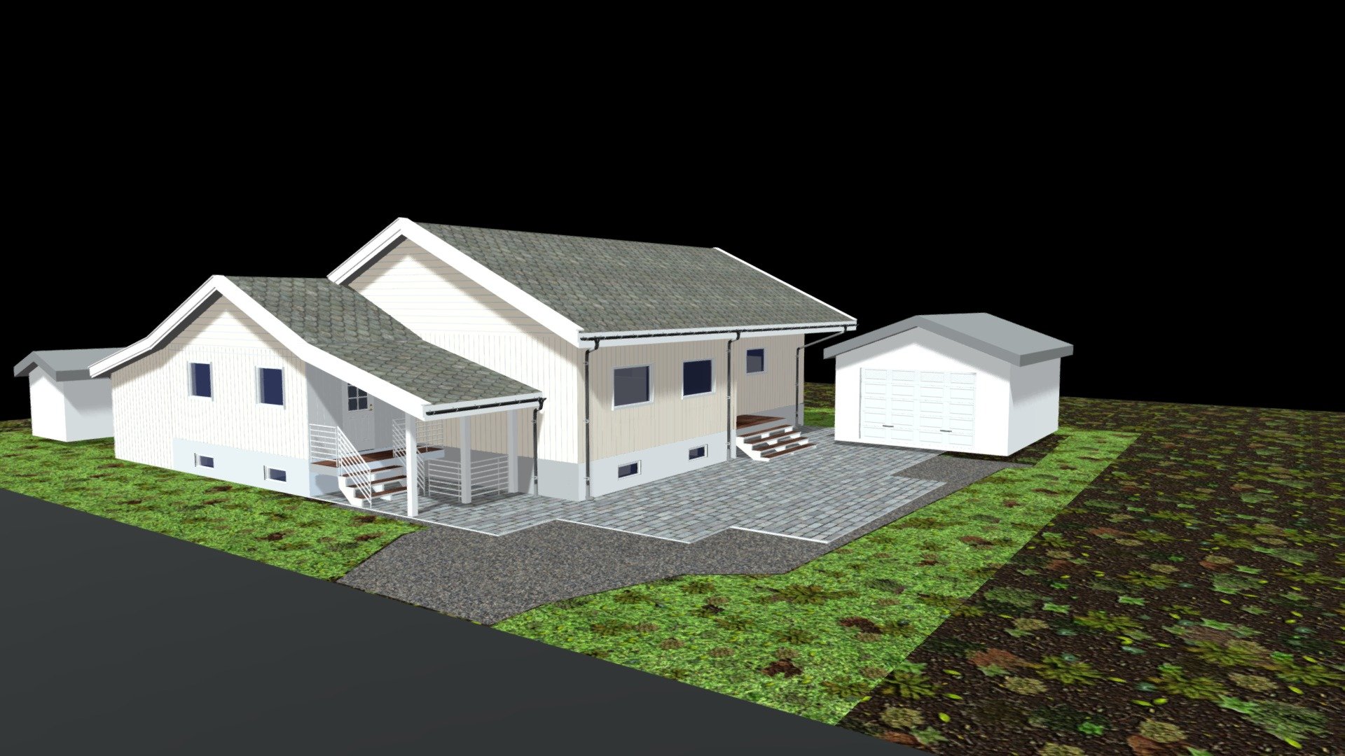 Grevlingvegen 7 - 2069 Jessheim - 3D model by A R K I T E K T Ø ...