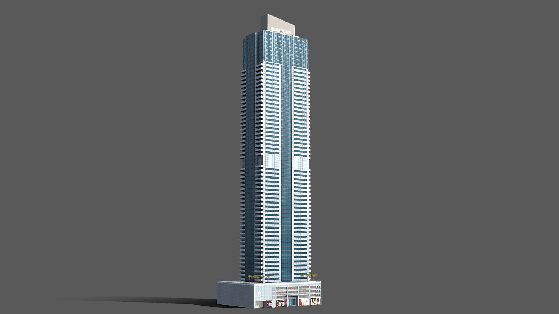 MAG 218 Tower - Dubai Marina - Buy Royalty Free 3D model by 1Quad (@1 ...
