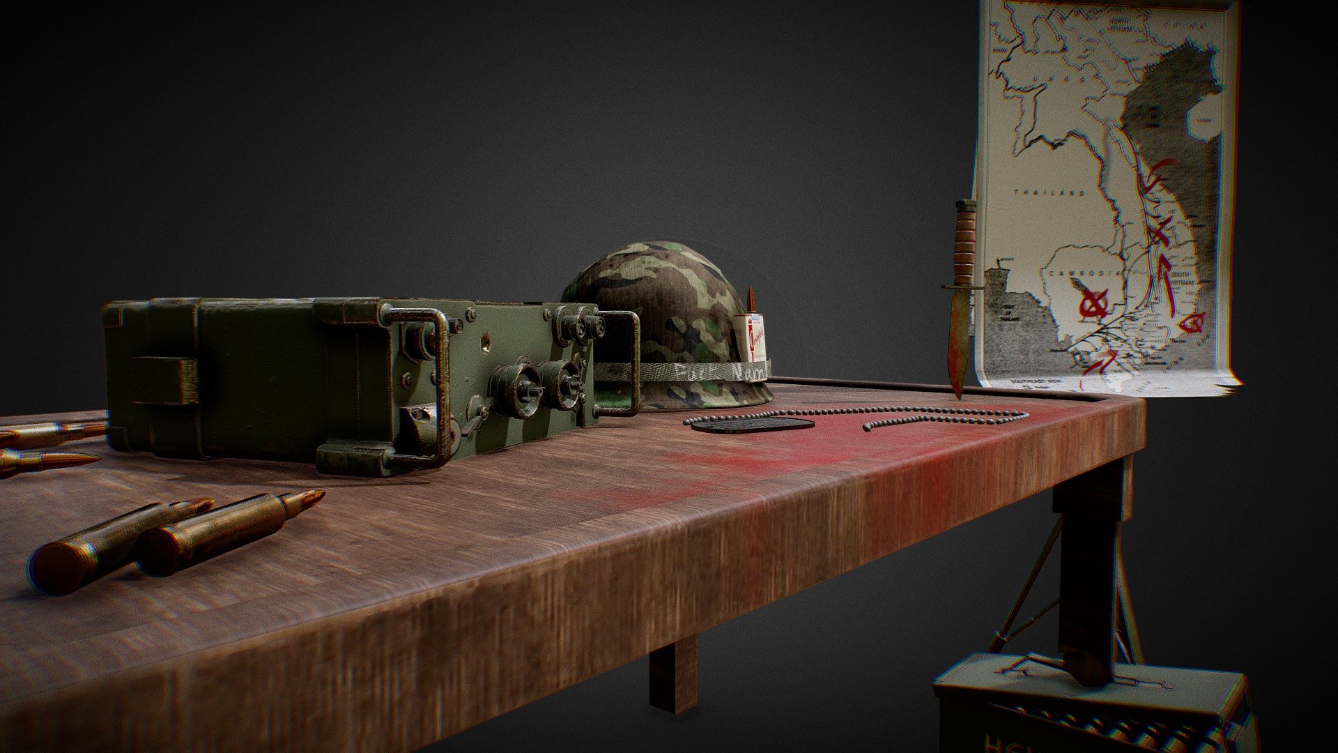 Vietnam War - 3D model by Sebastian.Mejia [e20b77a] - Sketchfab
