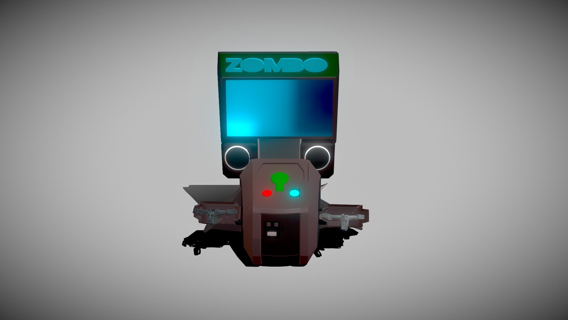 Zombo Machine - 3D model by Naisean [e20c903] - Sketchfab