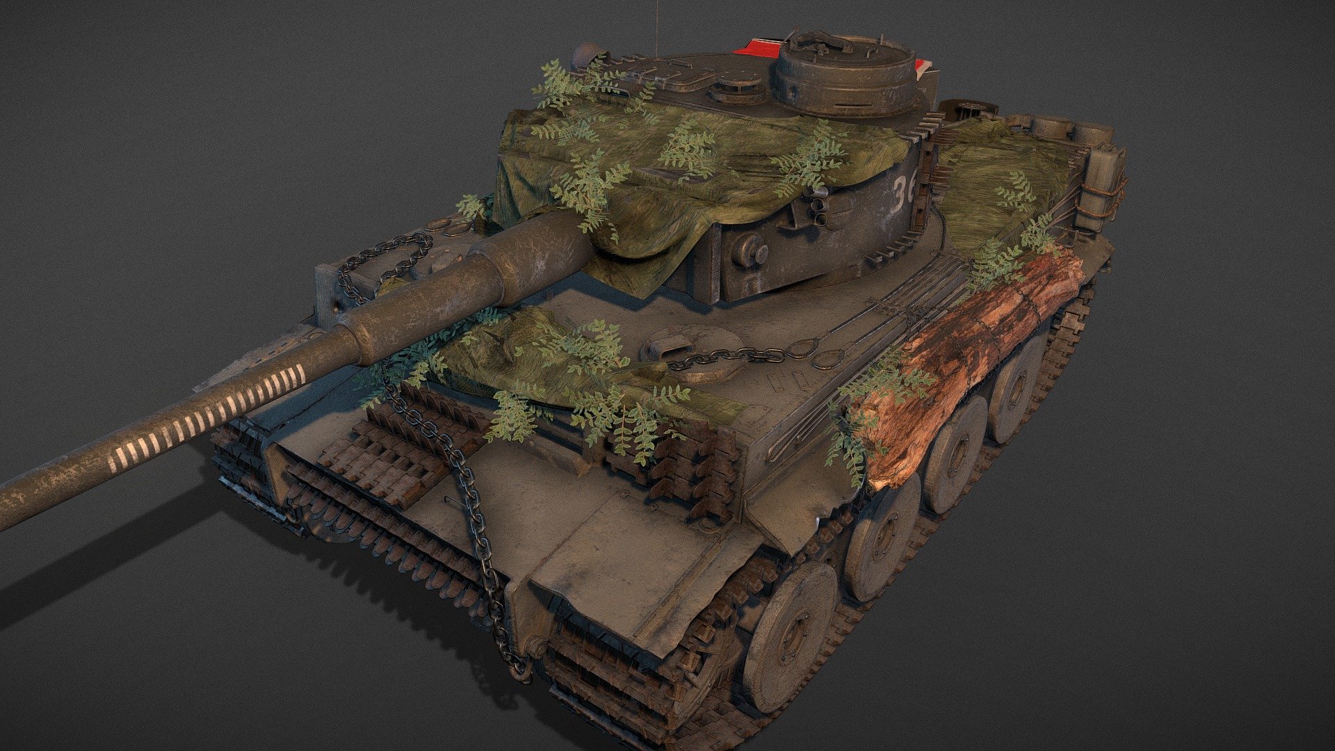 Tiger I - Buy Royalty Free 3D model by Tim Wilmsen (@timwilmsen ...