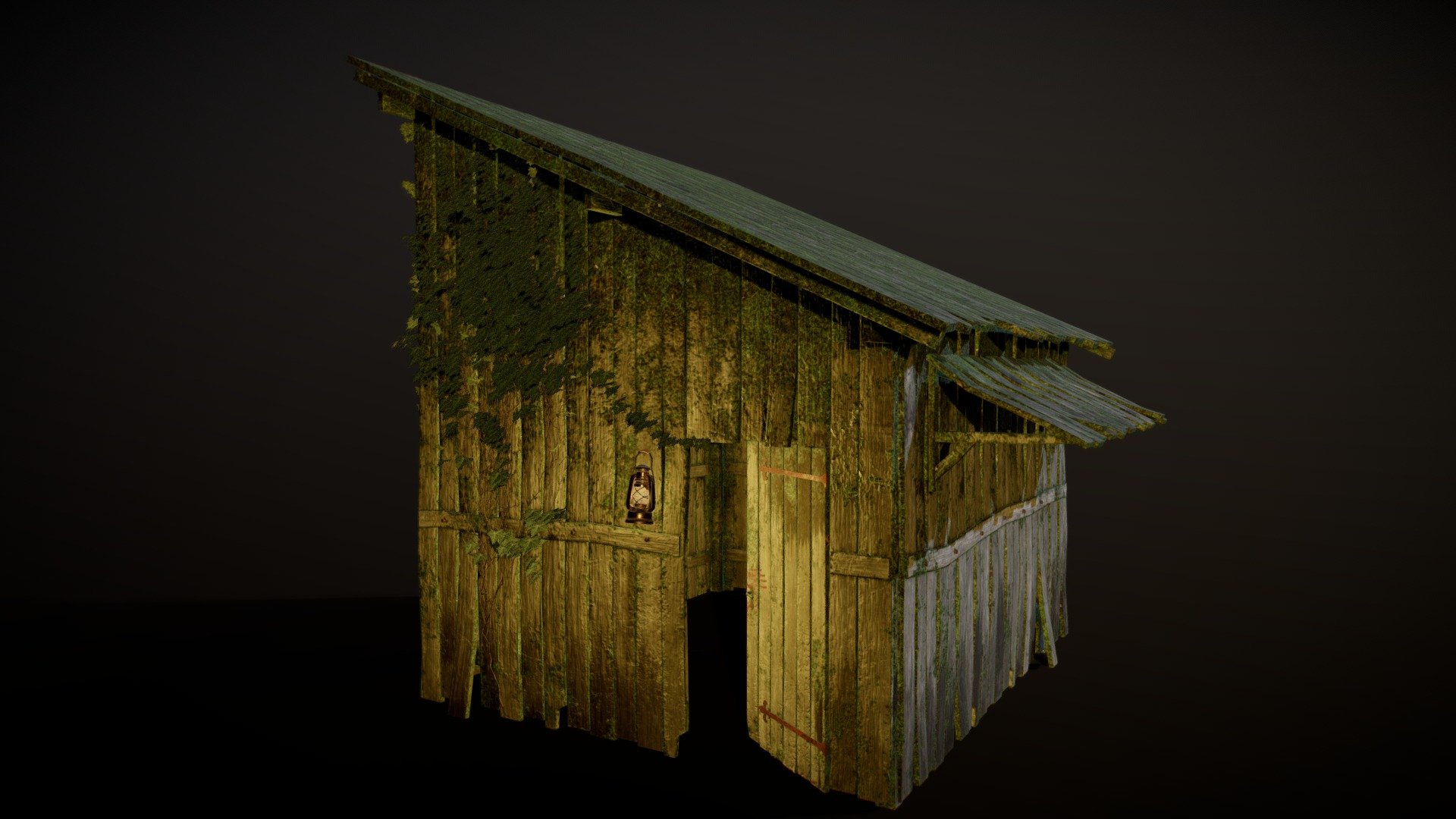 Hut - 3D model by .GENEVIZ [e20d6a9] - Sketchfab