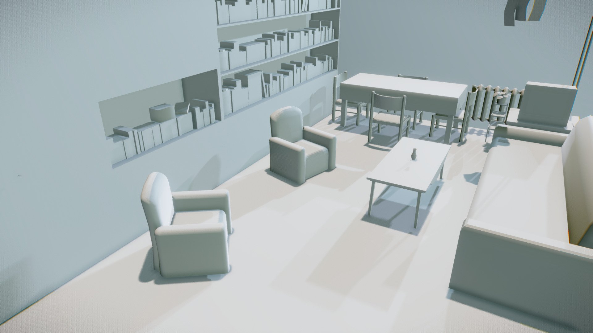 Living room - 3D model by 890136 [e20dd67] - Sketchfab