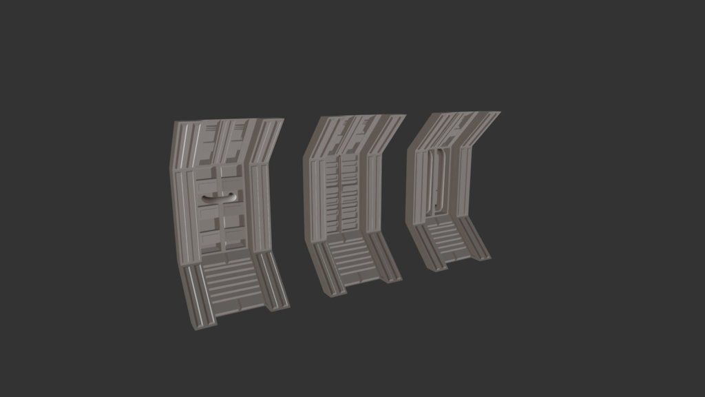 Fixed Wall Pieces - 3D model by Szymon Wilczynski (@Jelonek54) [e20e43f ...