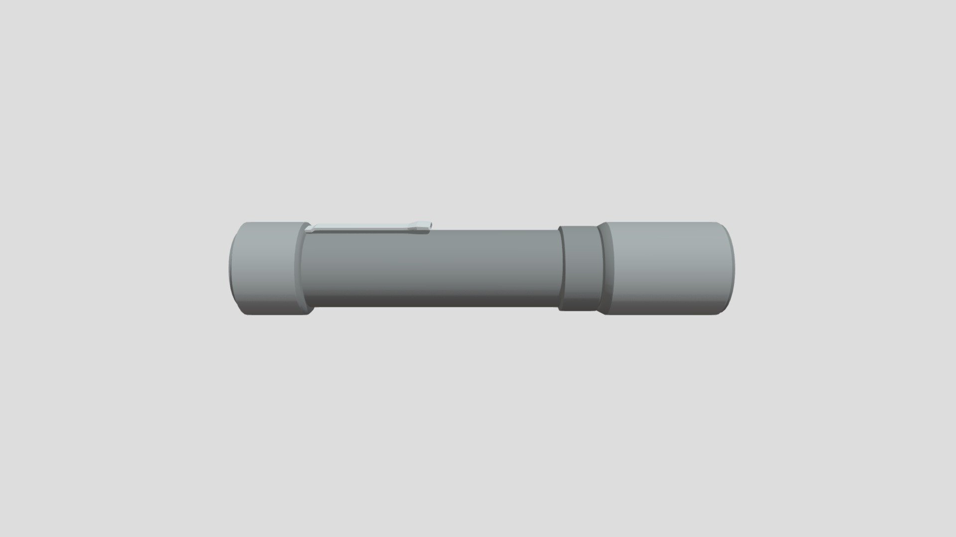 Metal Flashlight - 3D model by Sirwoofles3rd [e20e7b9] - Sketchfab