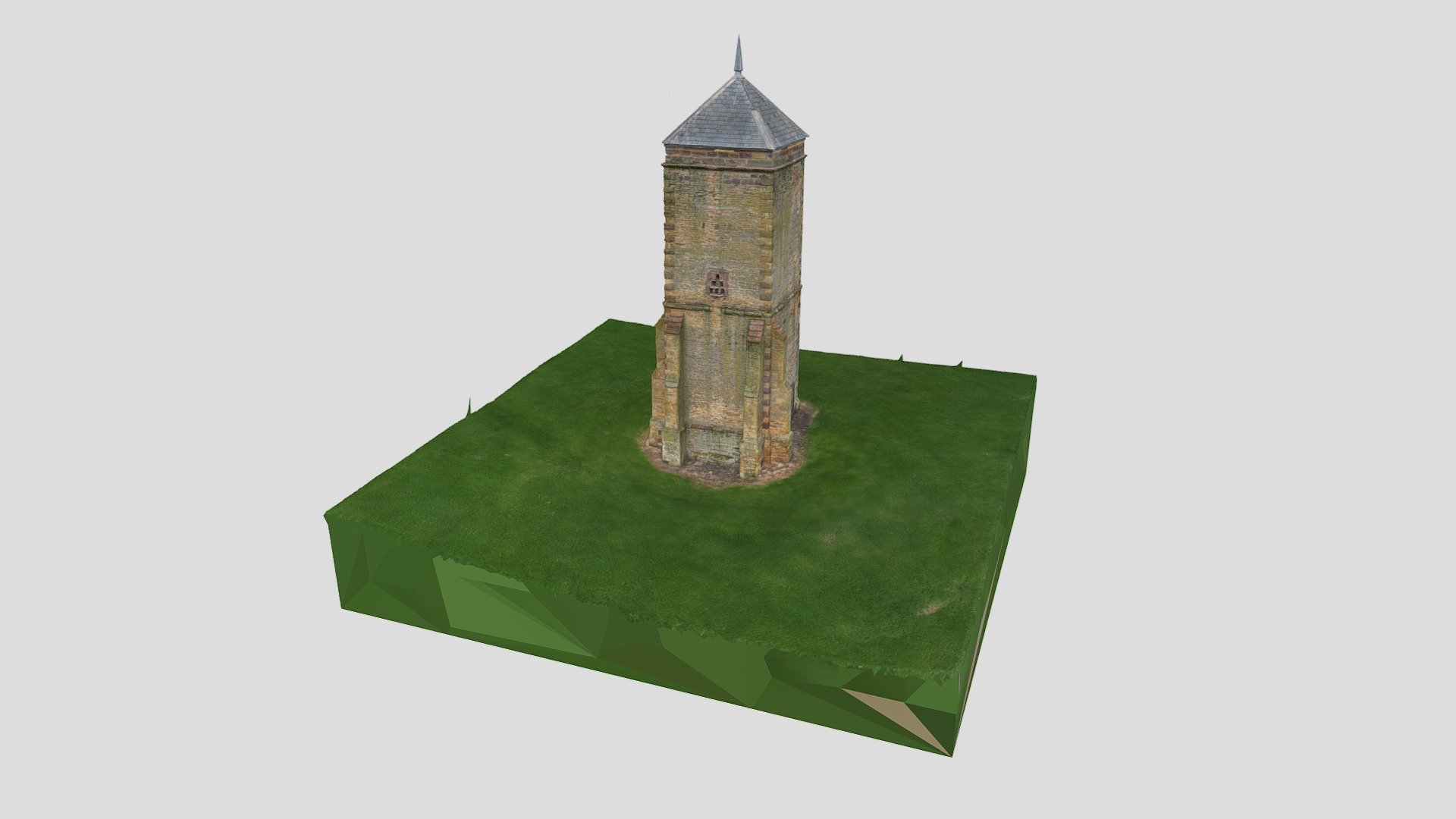 Dove Tower - 3D model by Adroneltd [e21022b] - Sketchfab