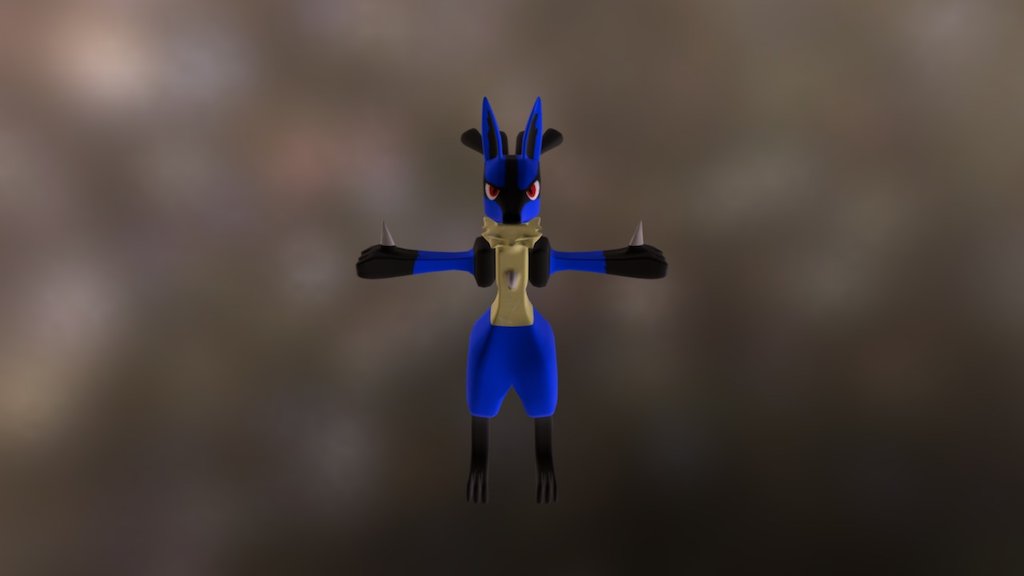 Lucario Ls30618 - 3D model by ls30618 [e21739f] - Sketchfab
