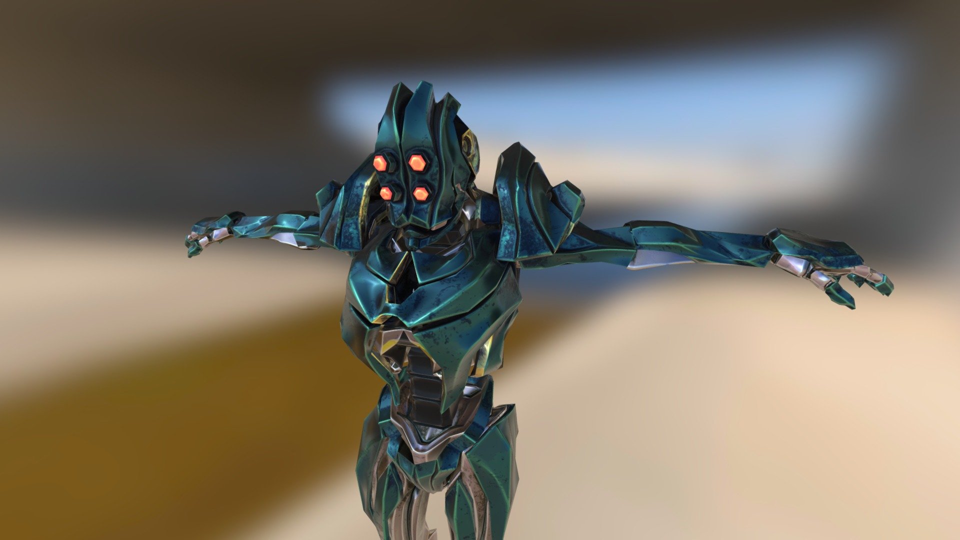 Humanoid - 3D model by davatar45 [e217c58] - Sketchfab