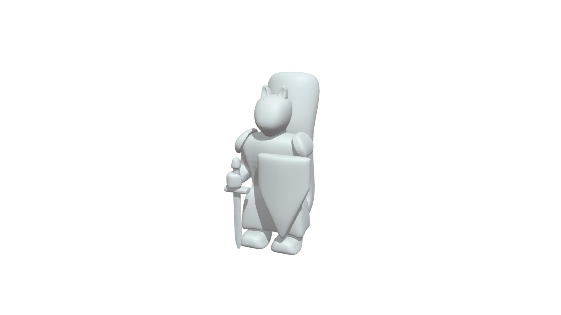 Squirrel Cleric King Chess Piece - Download Free 3D model by mmb9d ...