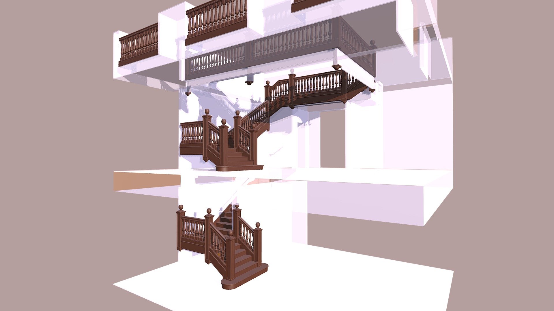 ESCALIER 102144-R6 - 3D model by Hugo Boisvert (@hugob) [e2180b3 ...