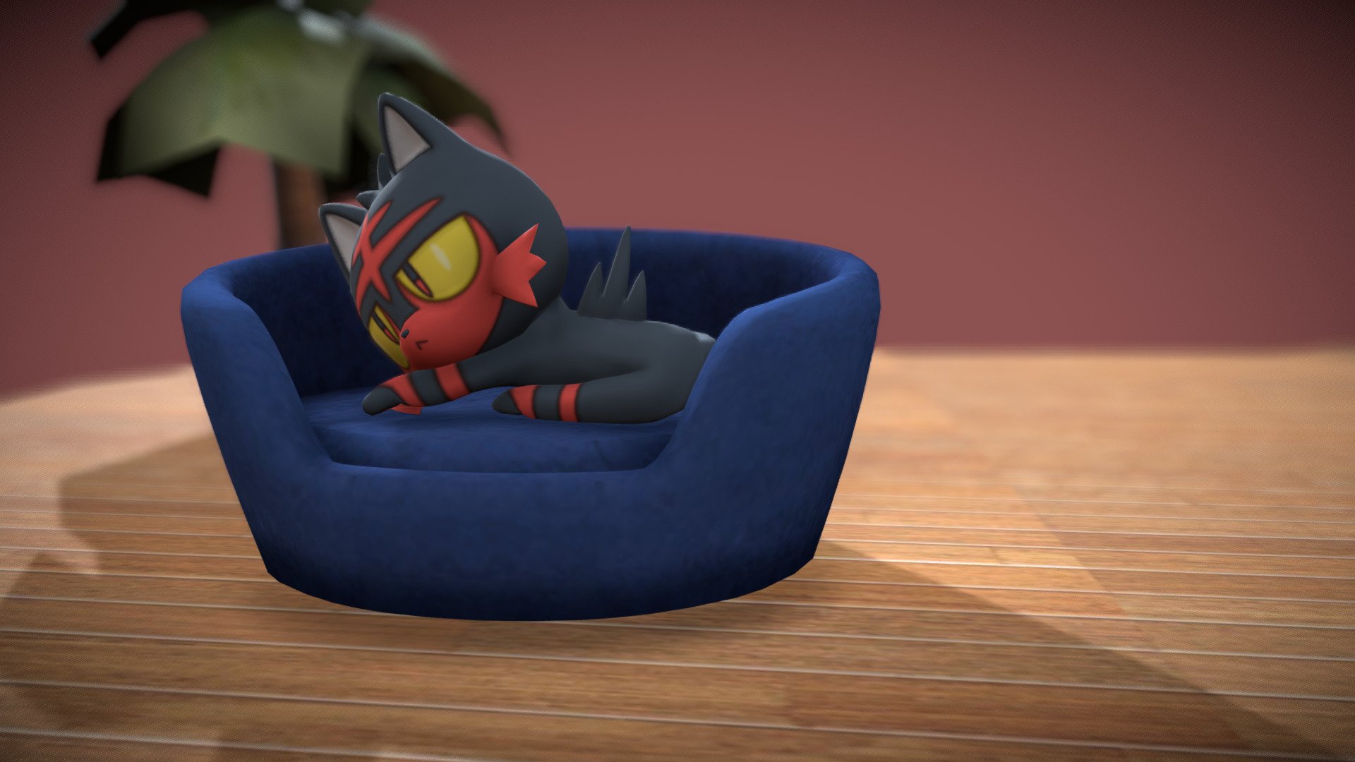 ~ Litten taking a Nap ! ~ - Download Free 3D model by FoxoutdaBox ...