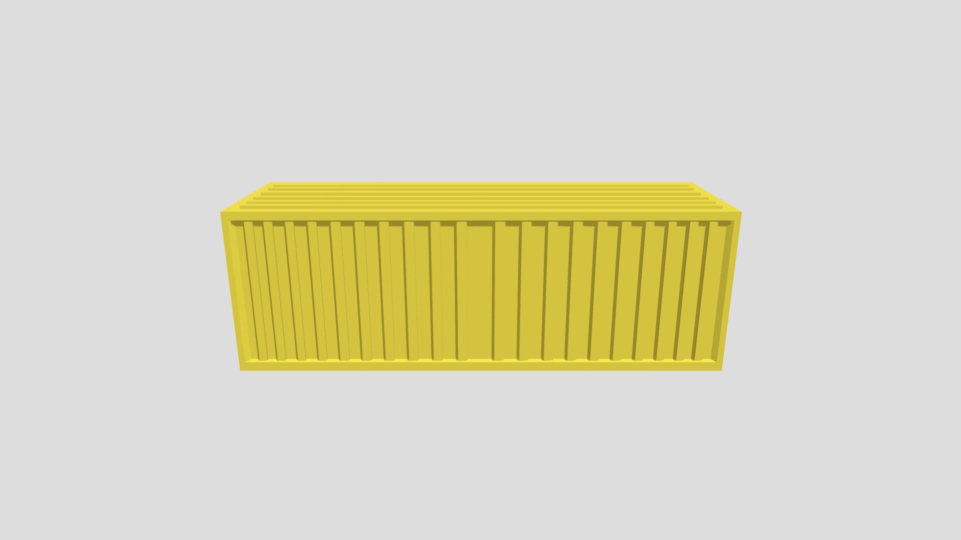 Yellowshippingcontainer - Download Free 3D model by Yoo_wutt [e2191ca ...