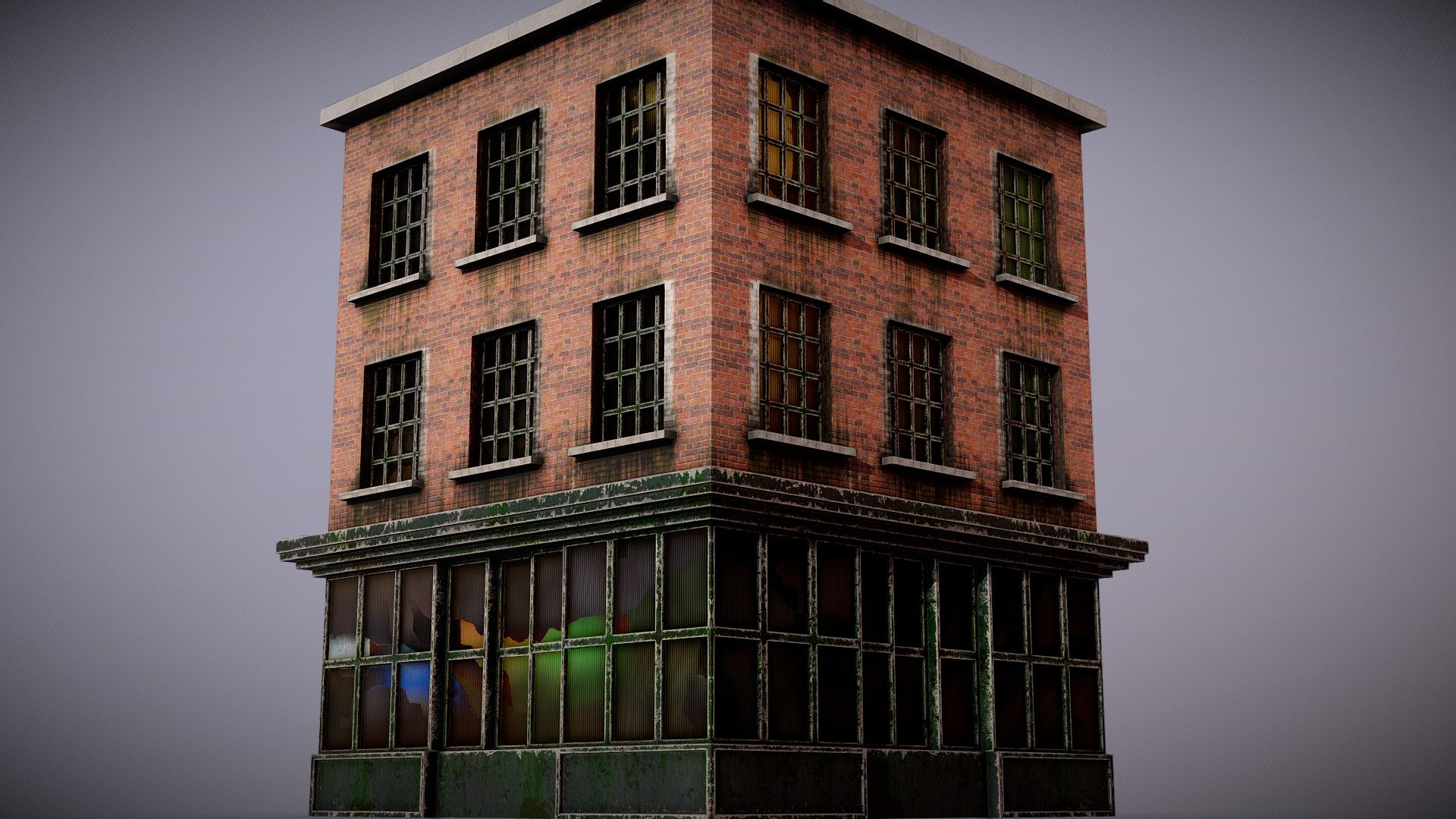 Realistic Building PBR - Download Free 3D model by abhayexe [e21a995 ...