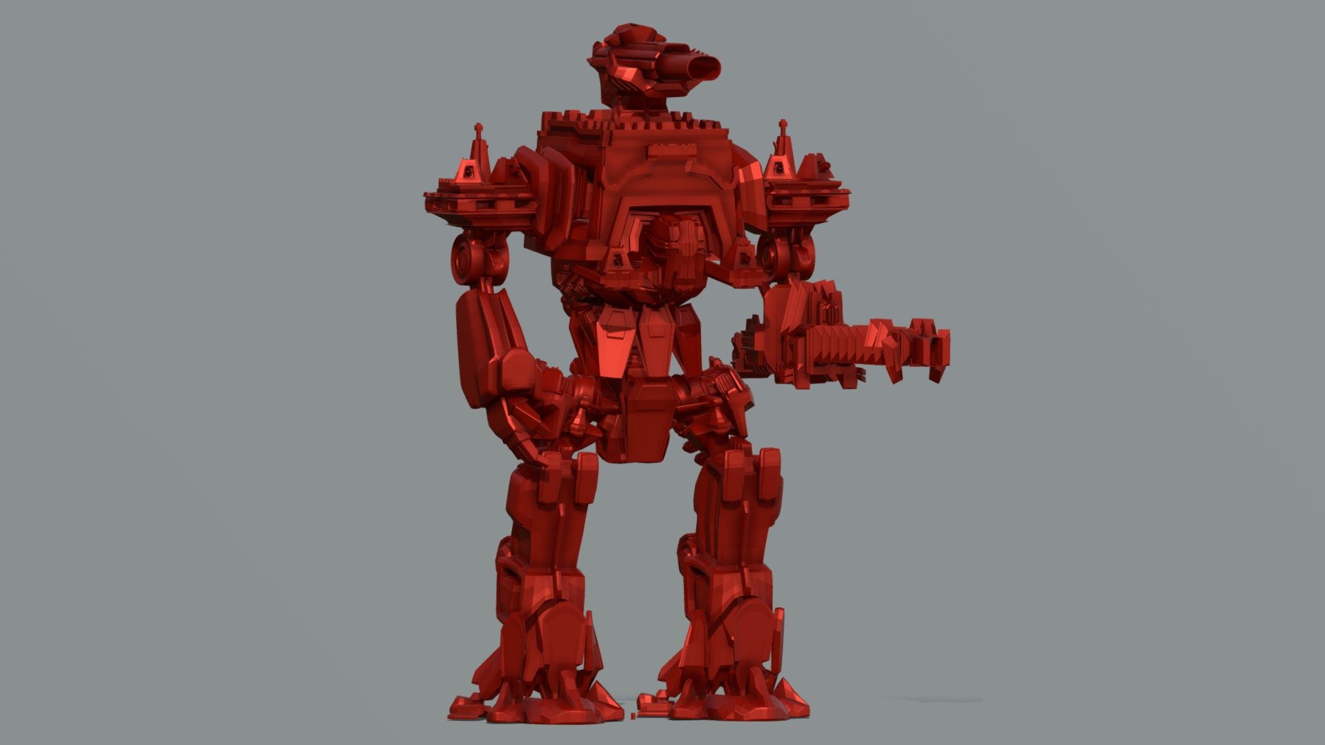 Piotkapyr K'tan - Wh40k Style Titan (Vulkaran) - 3D model by Fransozie ...