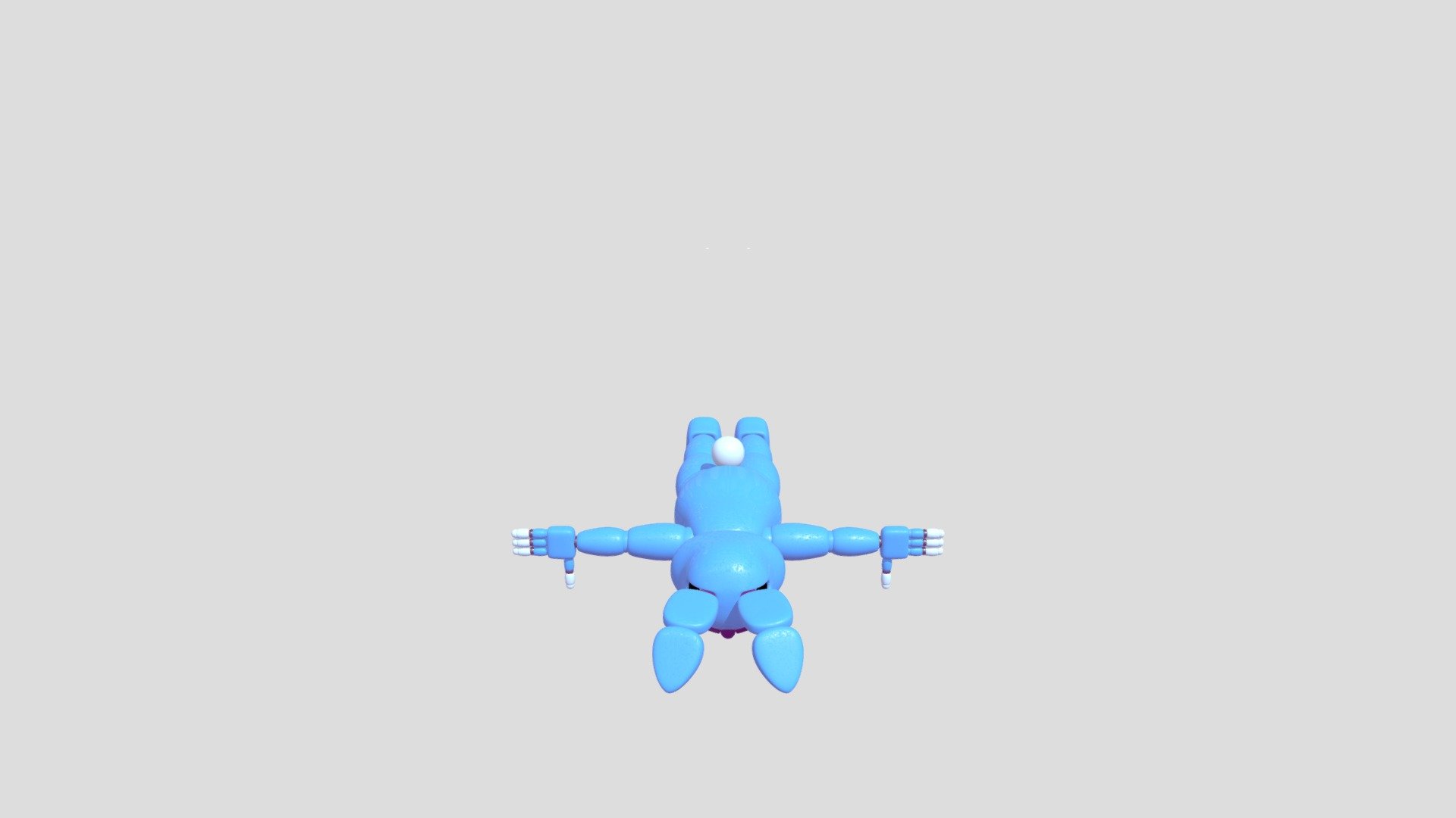 Toy Bonnie (Blender 2.8-) (Rig By D1GQ) - Download Free 3D model by ...