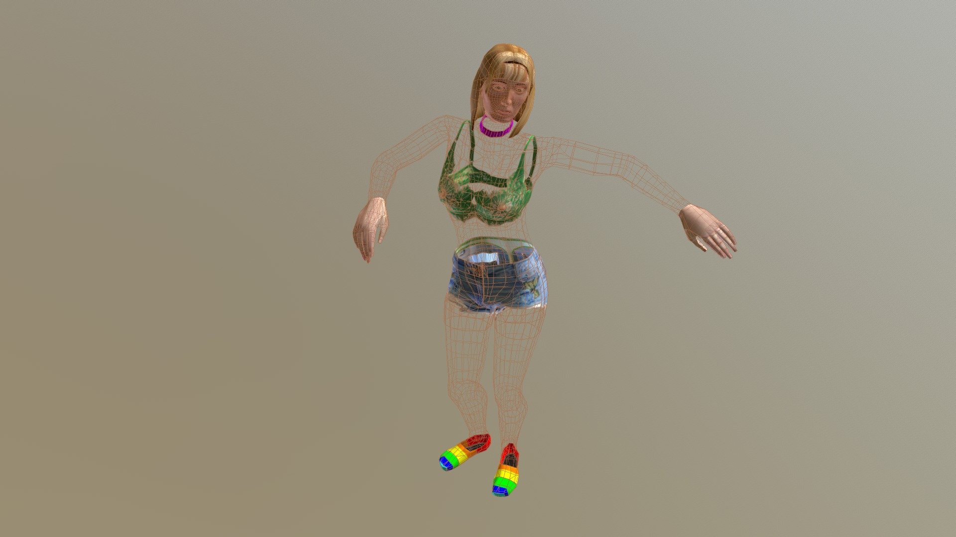 Maggy-v3-15g- Belly-dancing - 3D model by Oldessexboy [e21df42] - Sketchfab